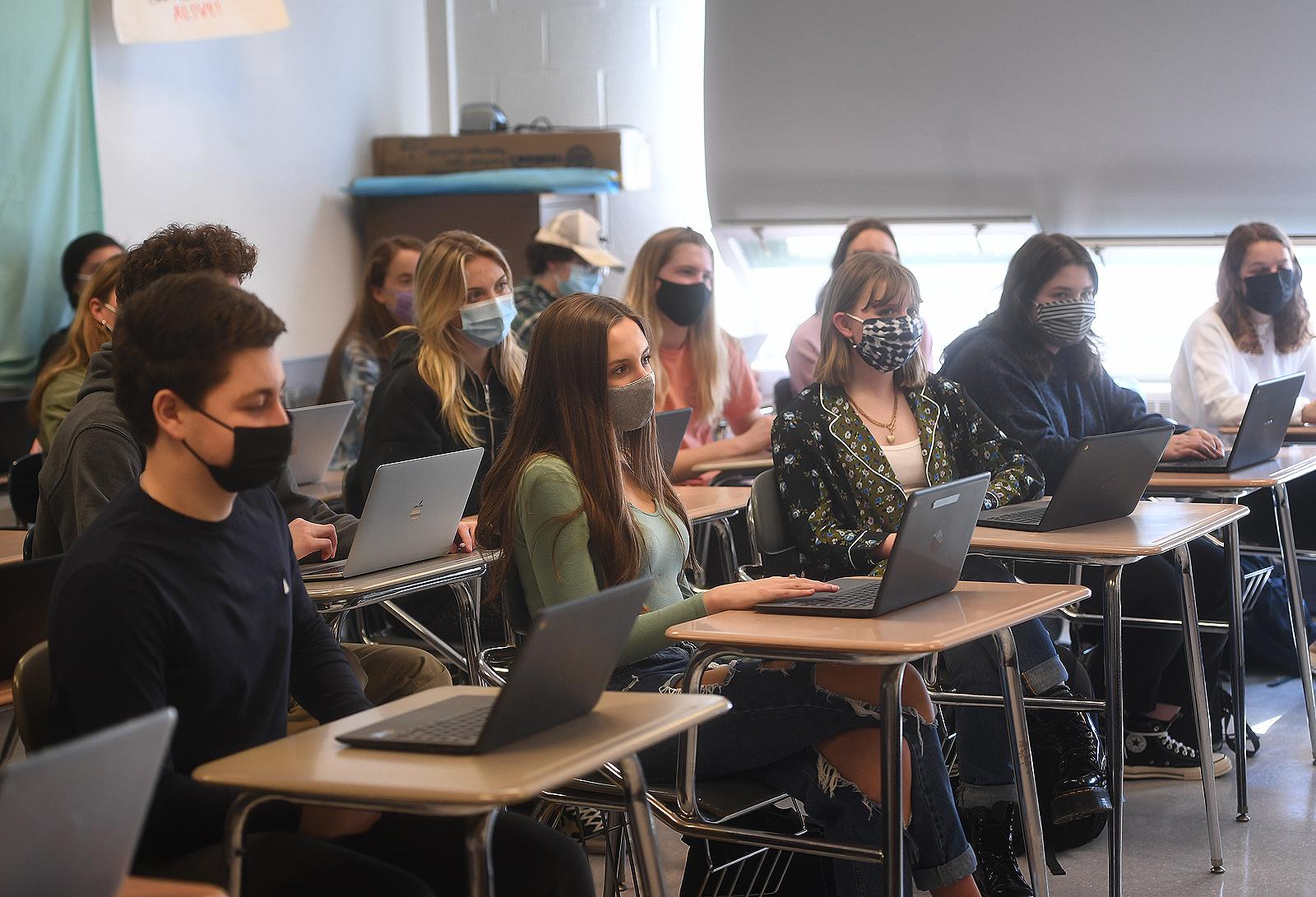 Photos: Fairfield students return to full in-person learning