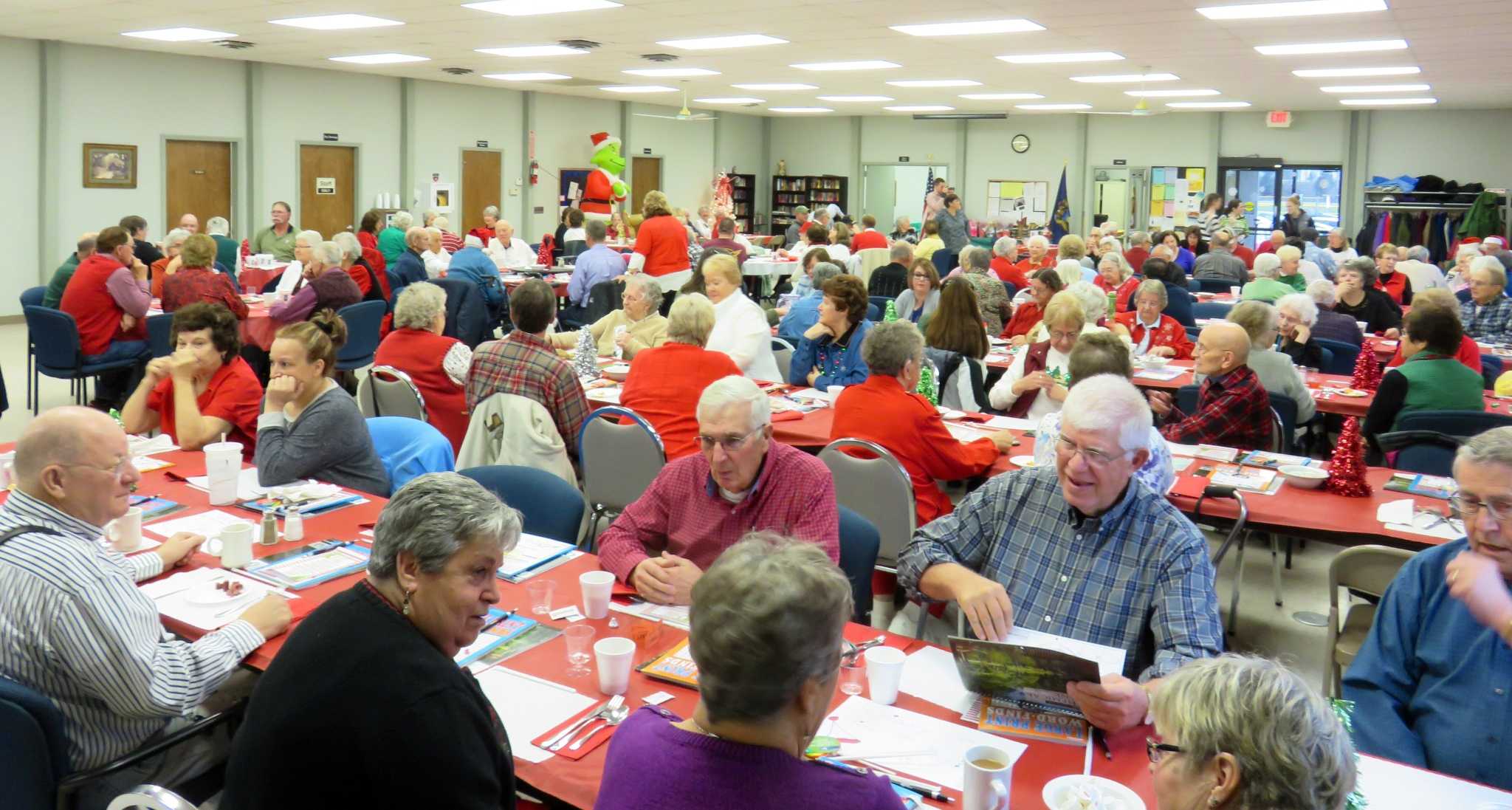 Senior Services dining centers to serve Christmas lunch Dec. 13