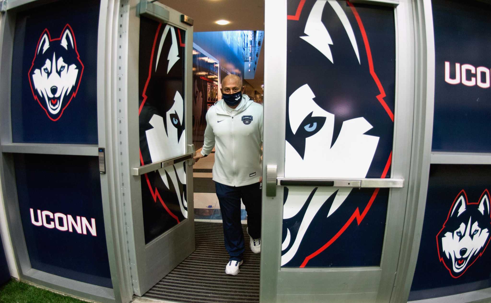 Five years of countless challenges and a Big East move, UConn’s David ...