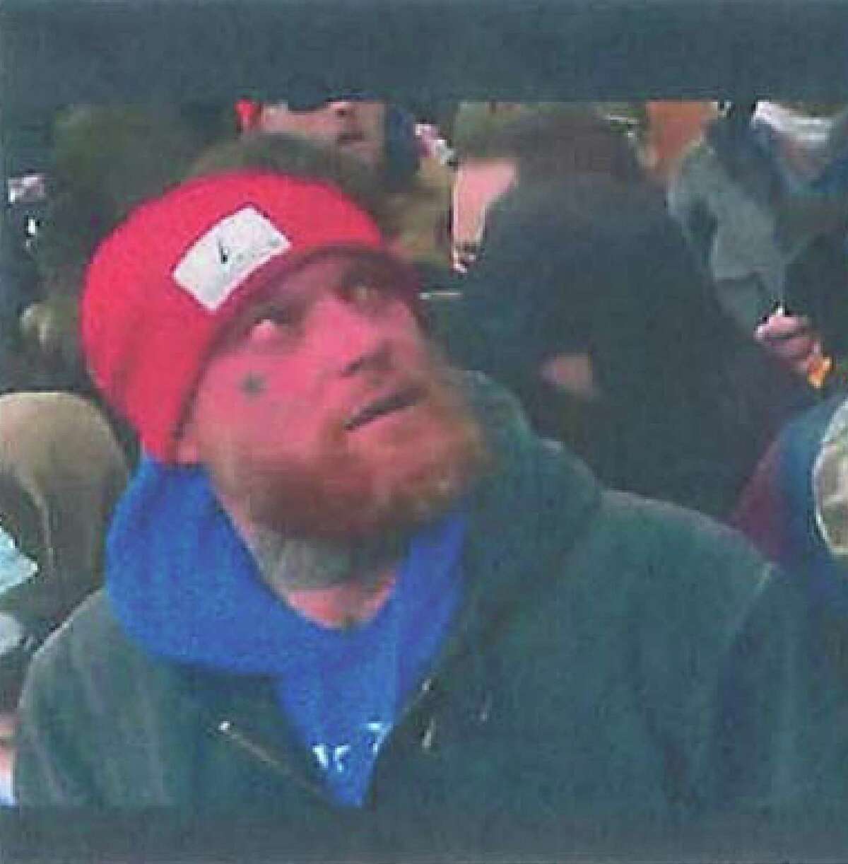 Houston man accused of smashing window at Capitol riot to remain in custody