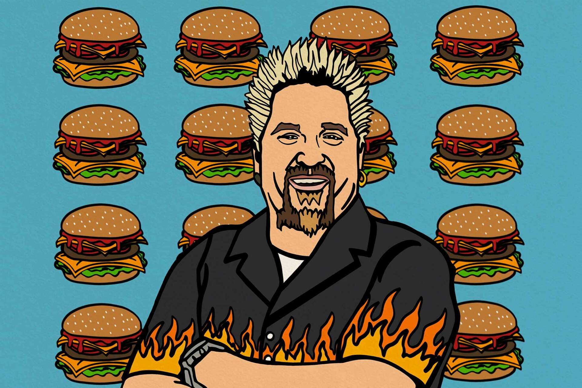 'San Francisco is a big little city': Guy Fieri on COVID, mean memes ...