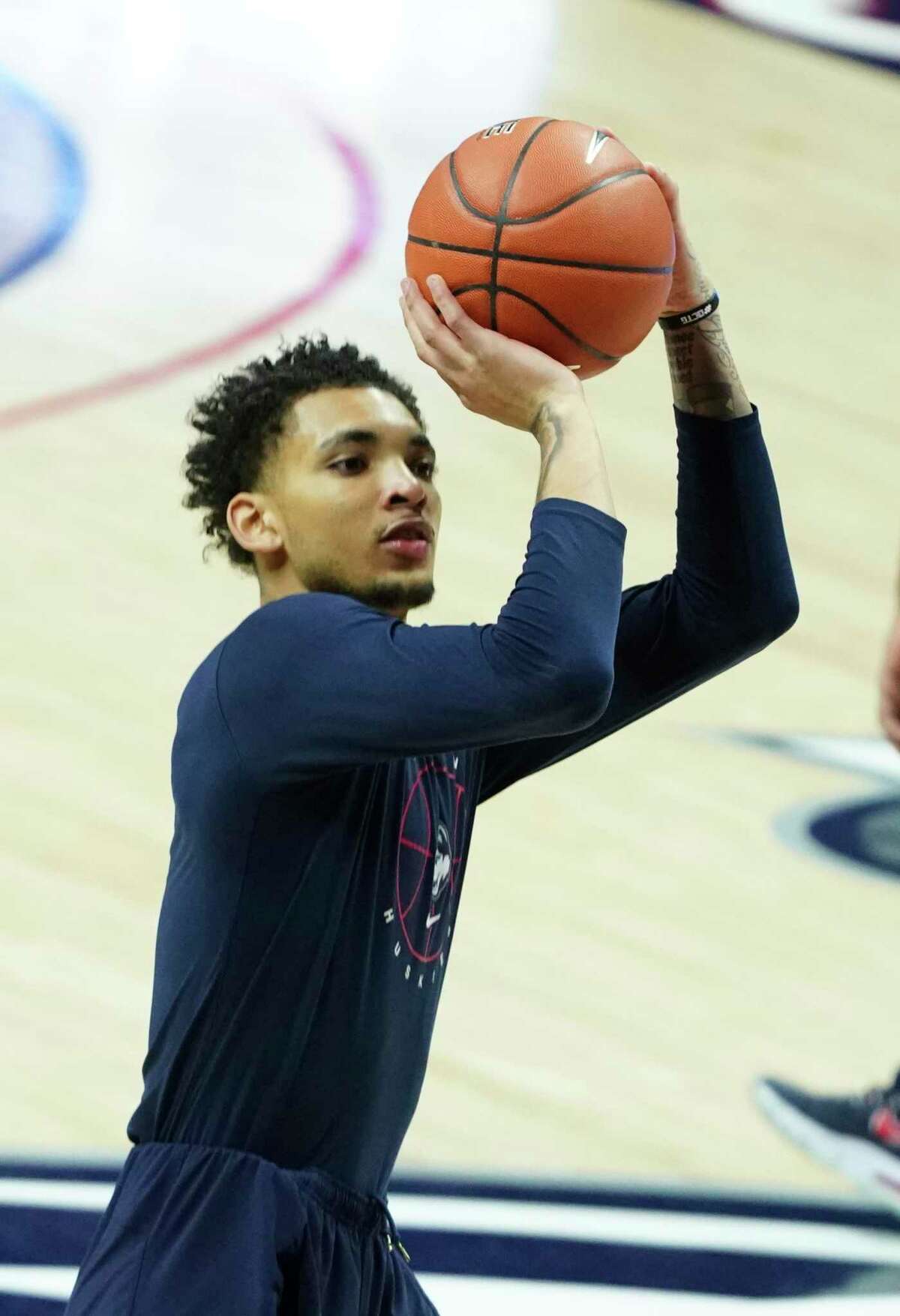 What if James Bouknight cramps up again? UConn will be tested at the ...