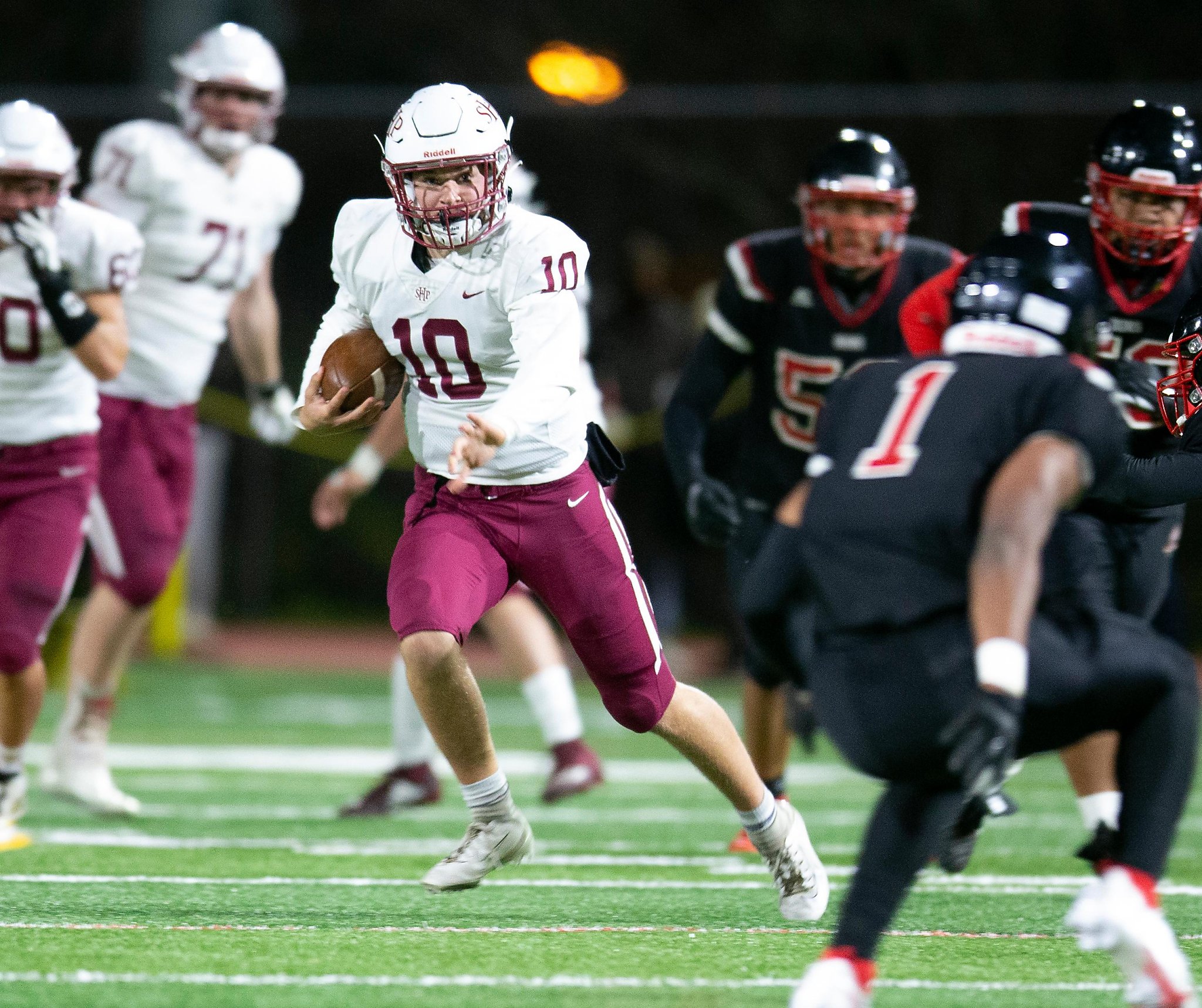 Happy return for high school football as Sacred Heart Prep meets Aragon