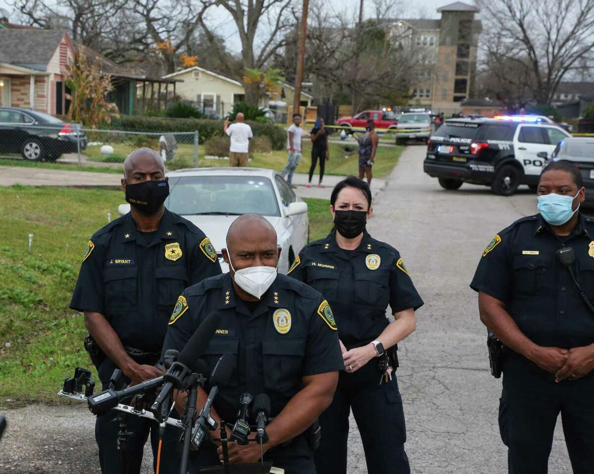 Houston Mayor Sylvester Turner announces Troy Finner as HPD’s new chief
