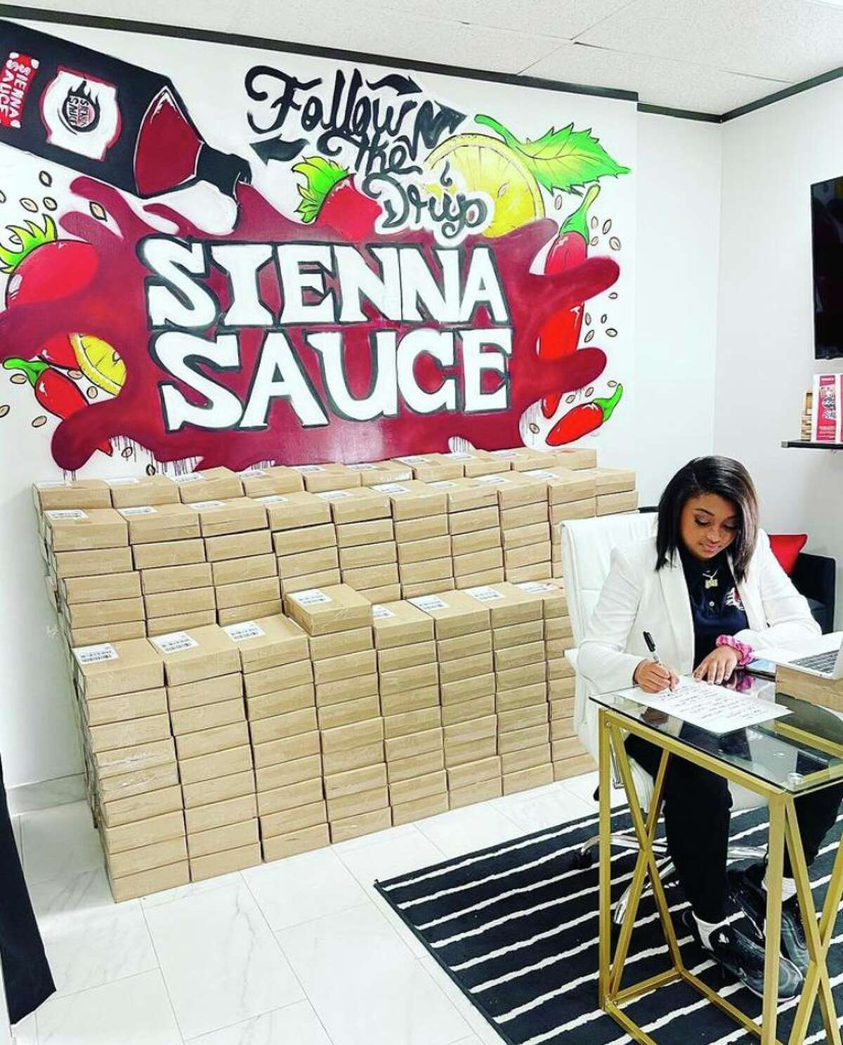 Sauce Boss: Texas teen Tyla-Simone Crayton builds her own legacy of ...
