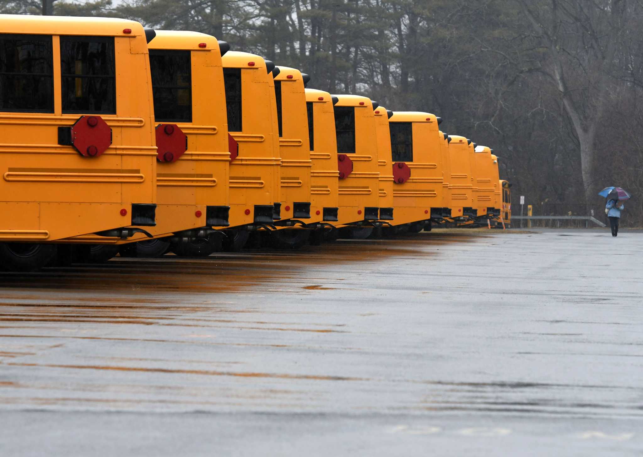 Child taken to hospital after school bus rolls in Rensselaer County