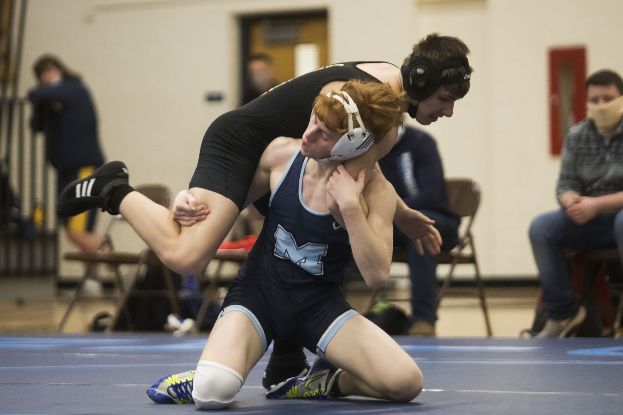 Lancer wrestlers win first team district title in 10 years