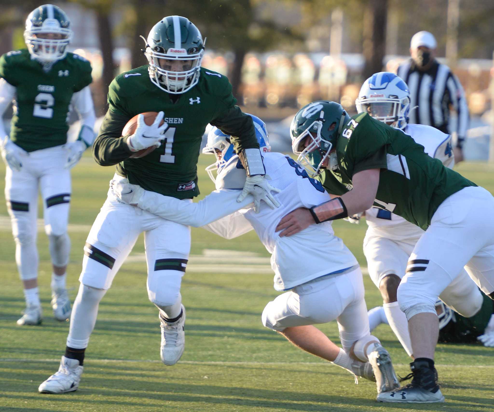 Shaker earns a football win worth waiting for against Shenendehowa