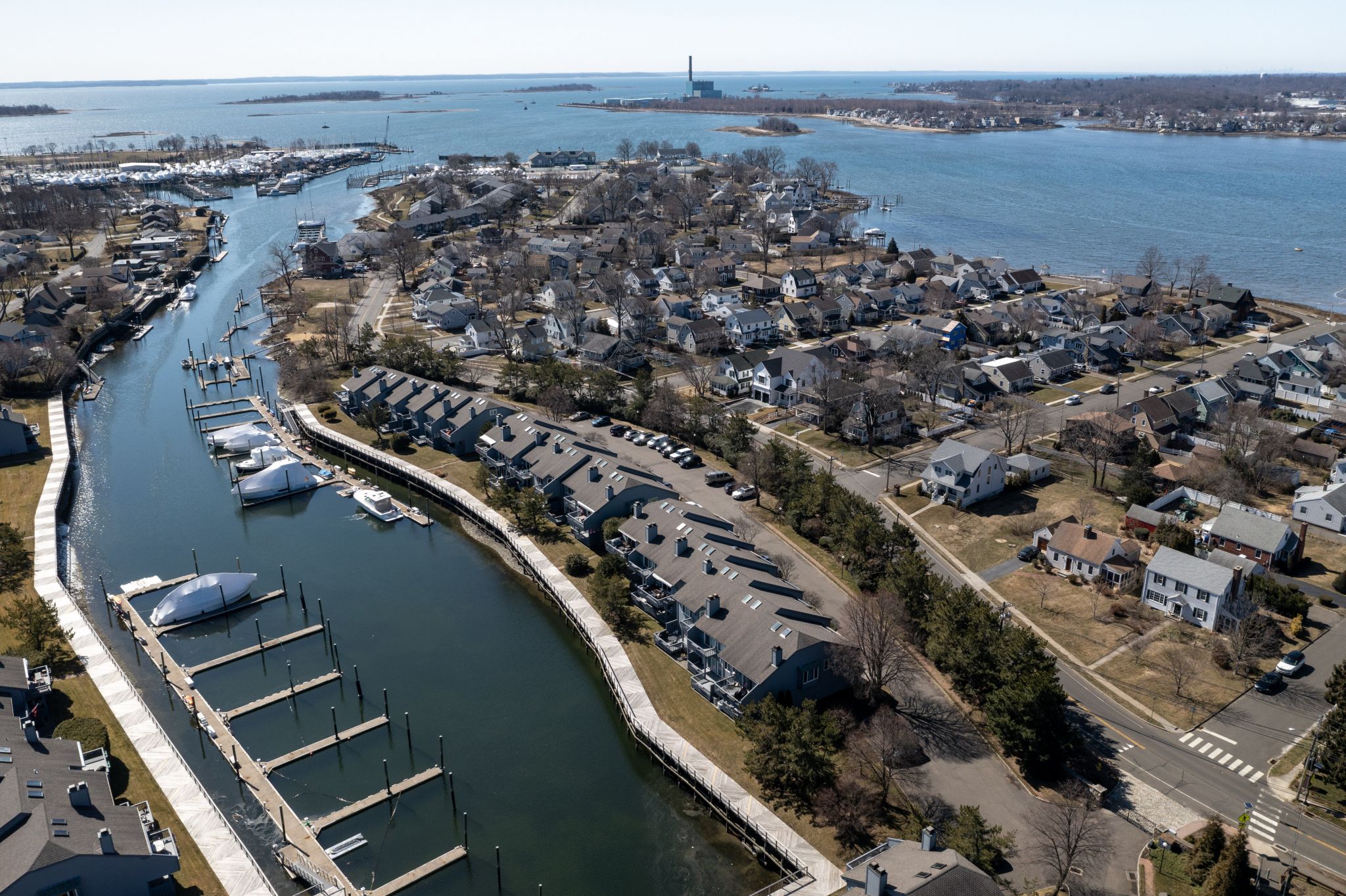 Drone photos show Norwalk neighborhoods from above