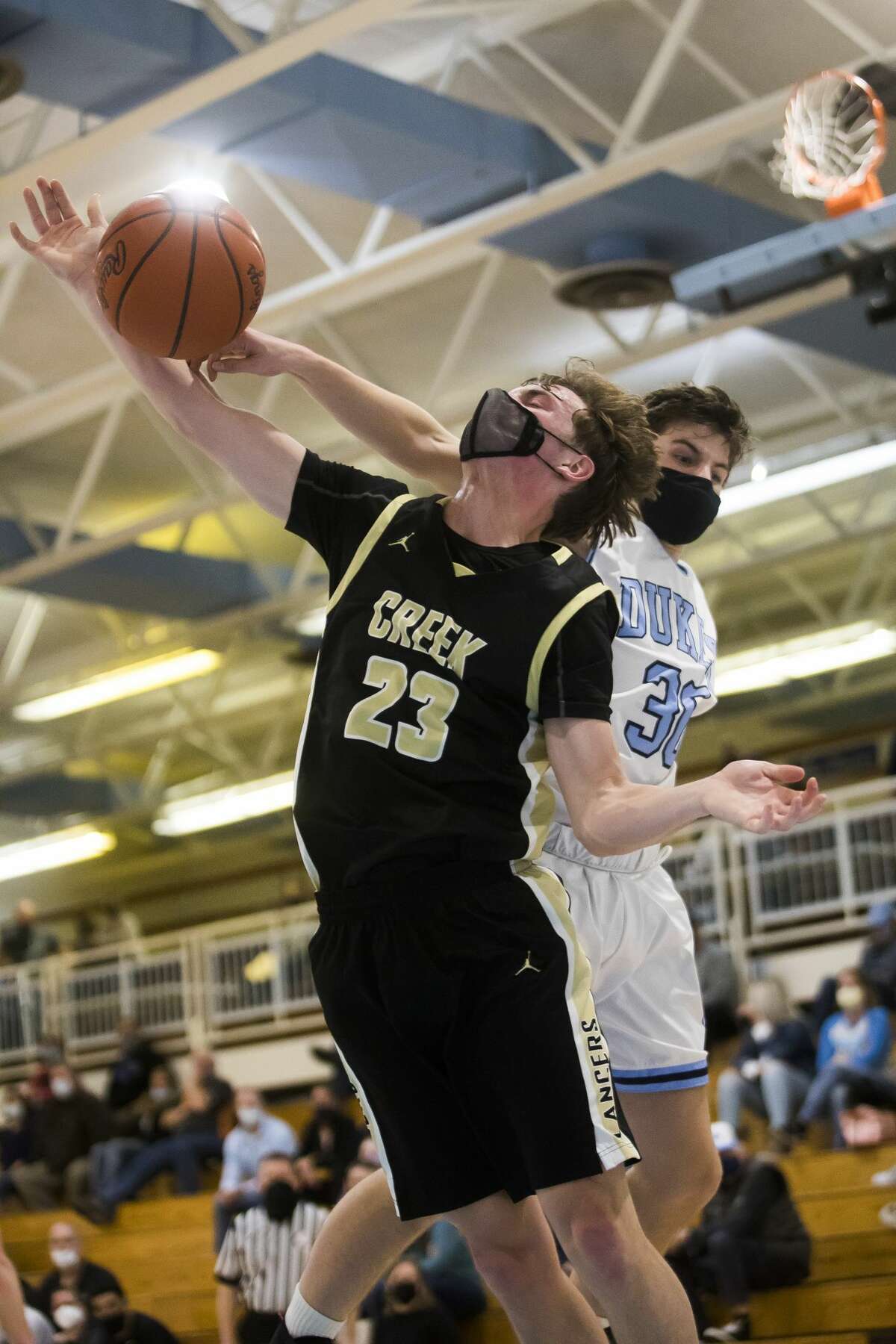 Bullock Creek High School vs. Garber High School boys' basketball ...
