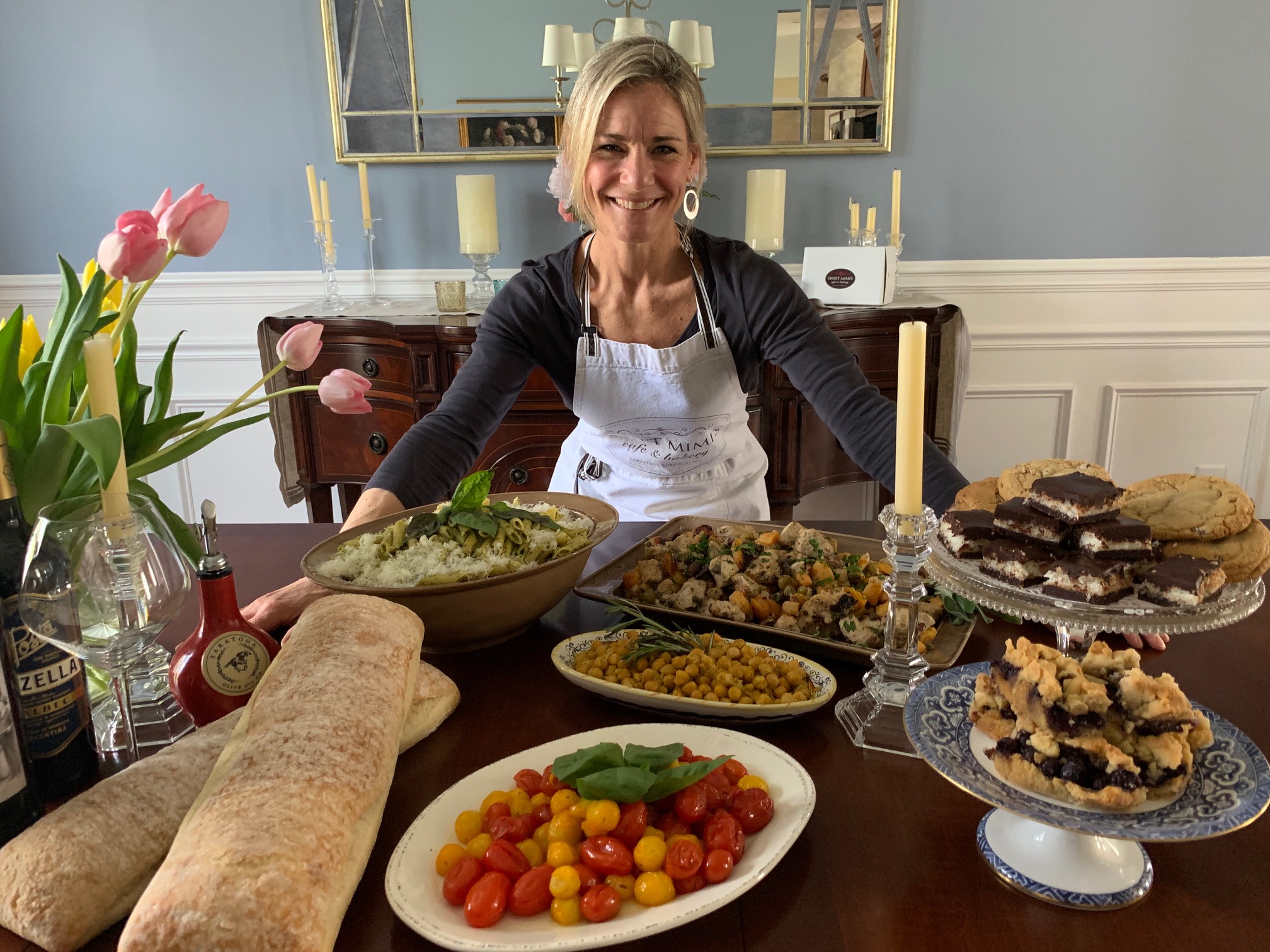 Sweet Mimi's chef doing cook-off on 'The Talk' on Friday