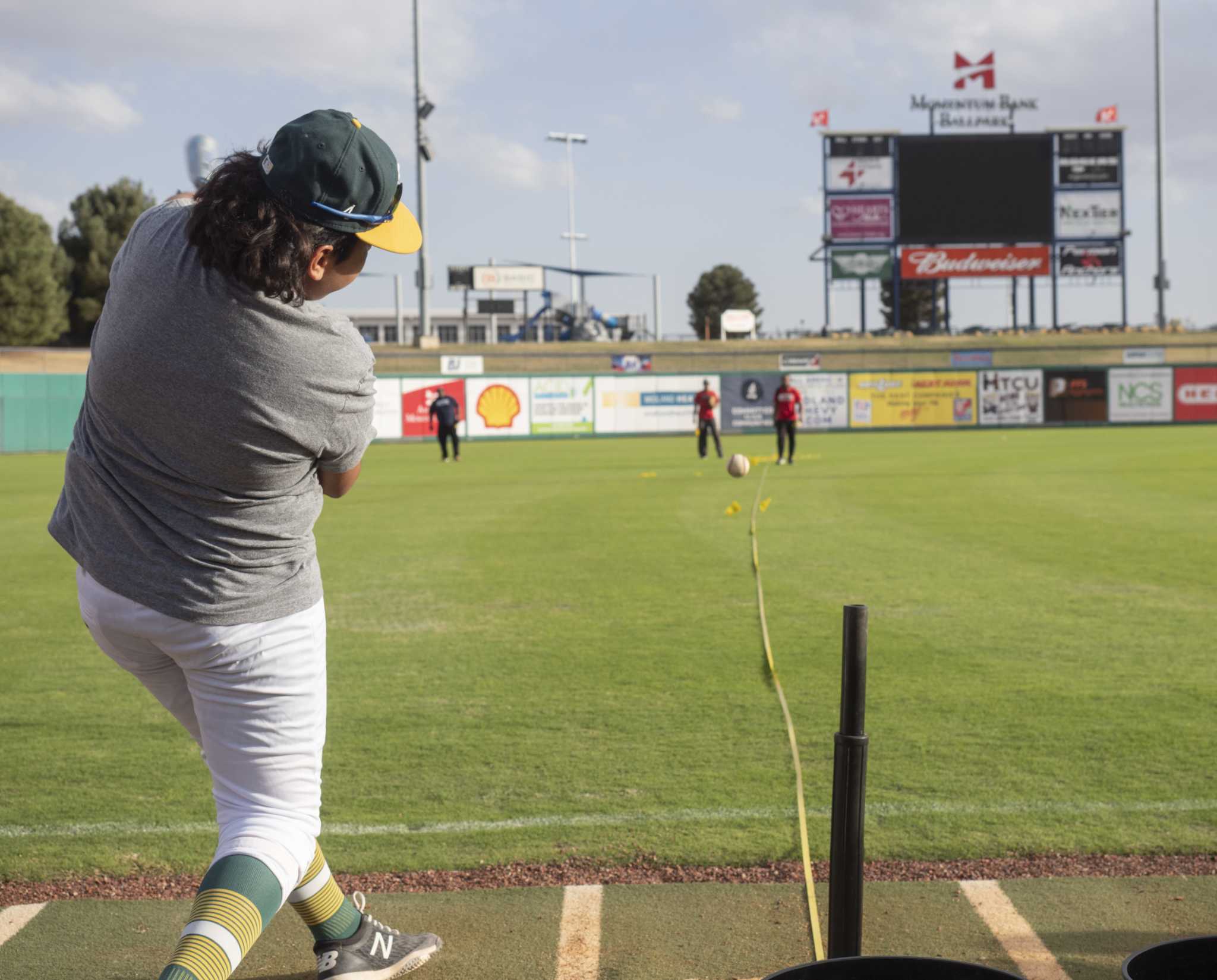 Scenes from MLB Pitch, Hit and Run Competition