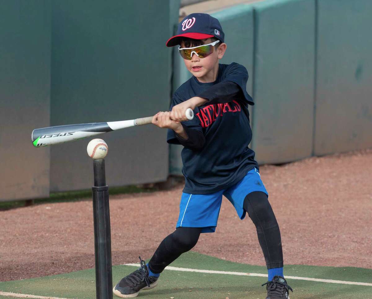 Scenes from MLB Pitch, Hit and Run Competition