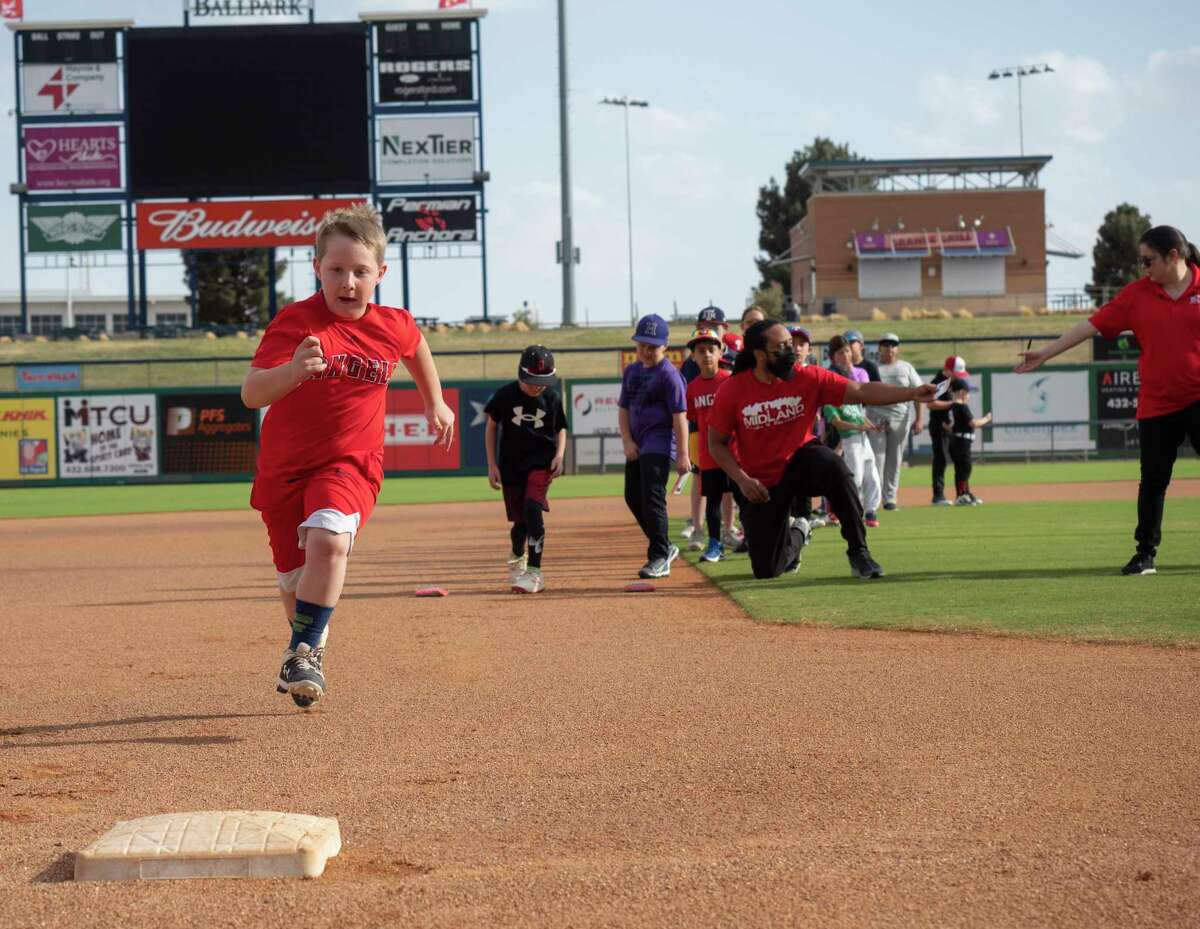Scenes from MLB Pitch, Hit and Run Competition