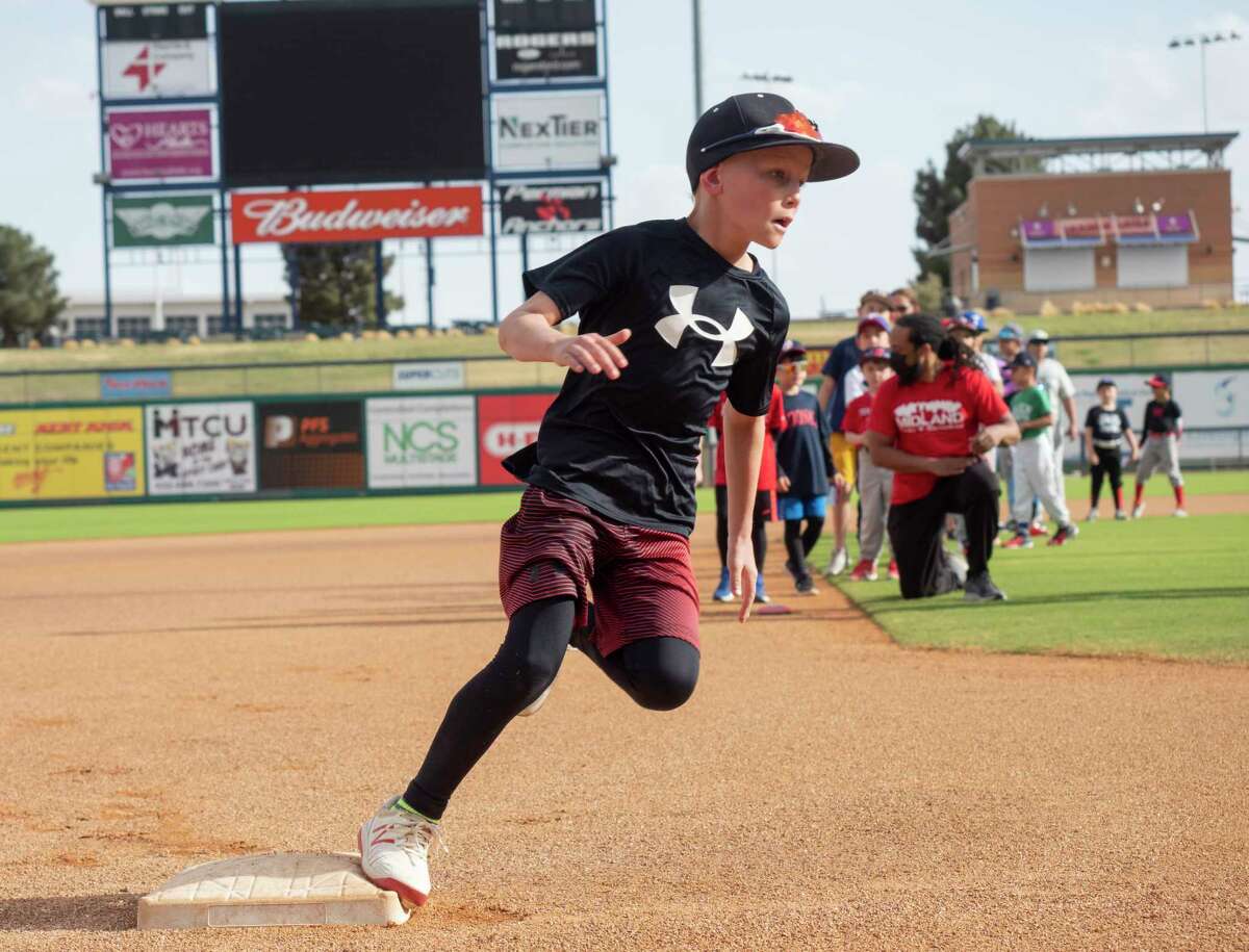 Scenes from MLB Pitch, Hit and Run Competition