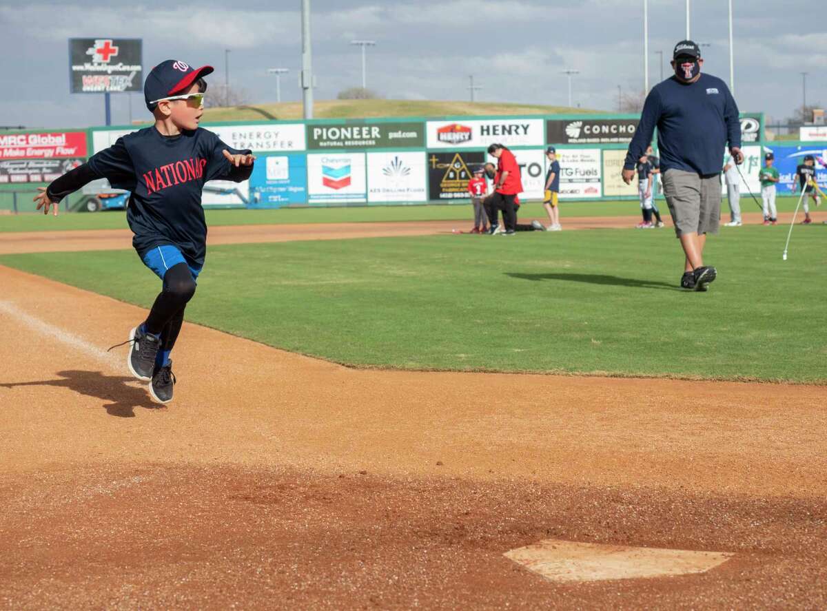 Scenes from MLB Pitch, Hit and Run Competition
