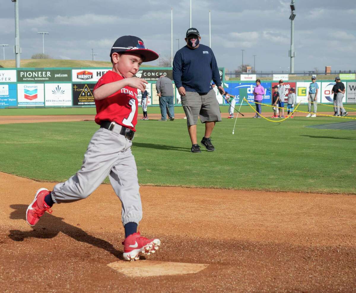 Scenes from MLB Pitch, Hit and Run Competition