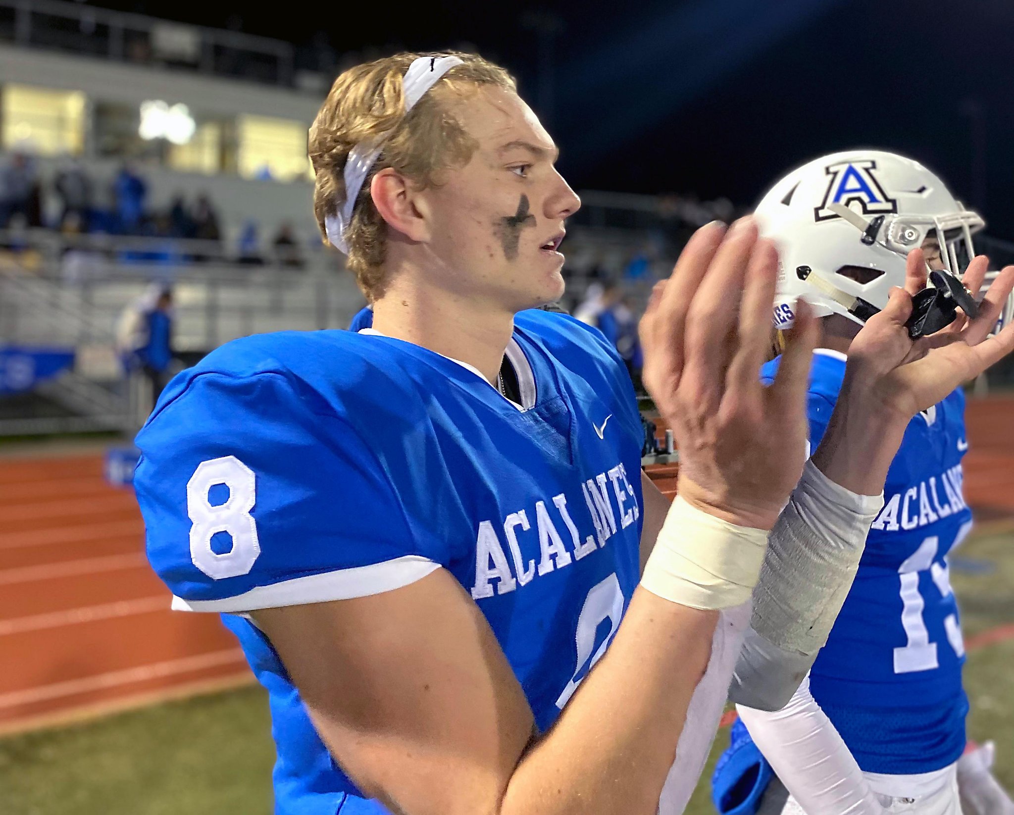 Baseball dreams tossed aside, Acalanes senior thriving as No. 13 Dons’ QB