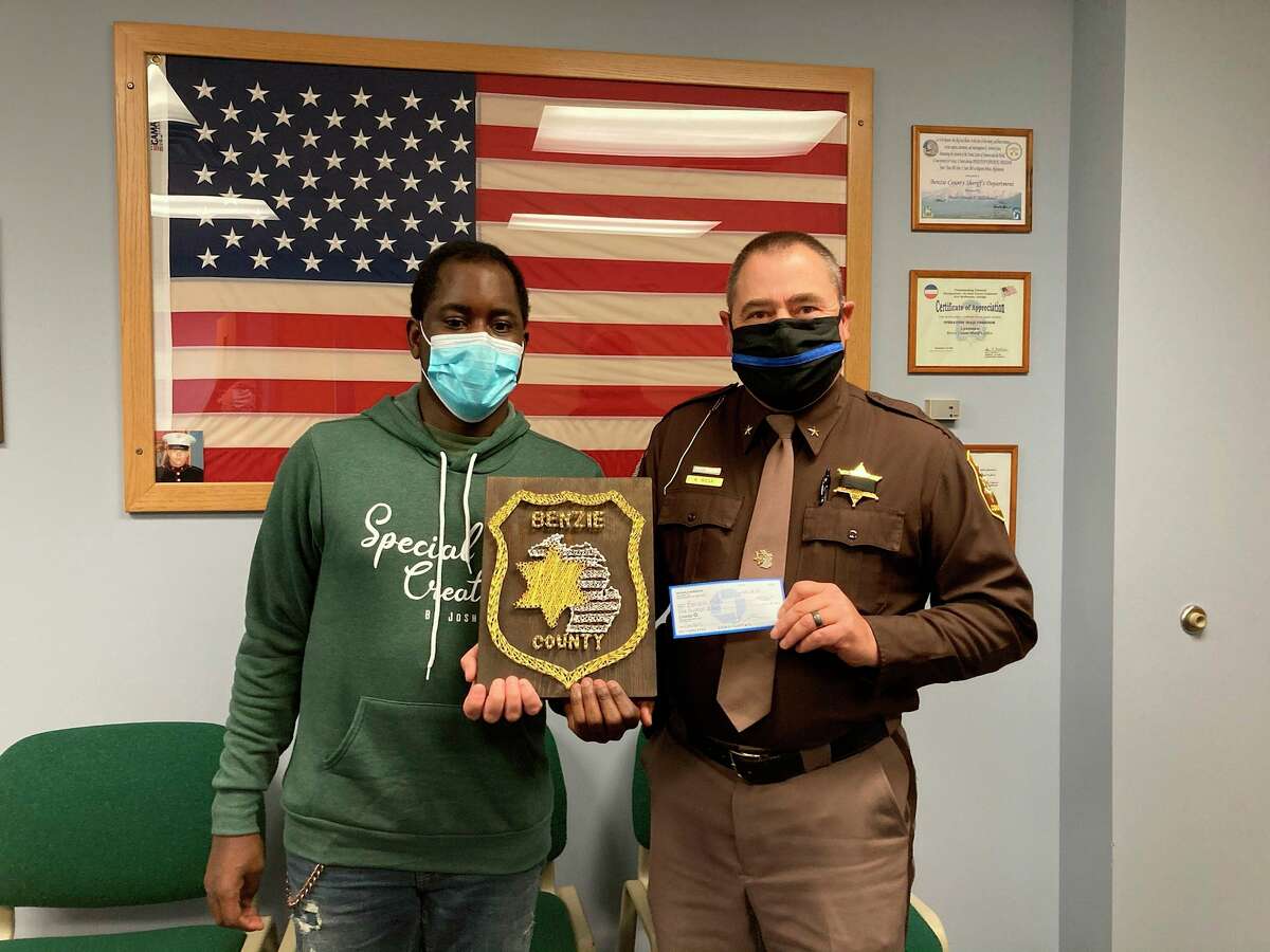 String art helps Interlochen man raise money for area organizations