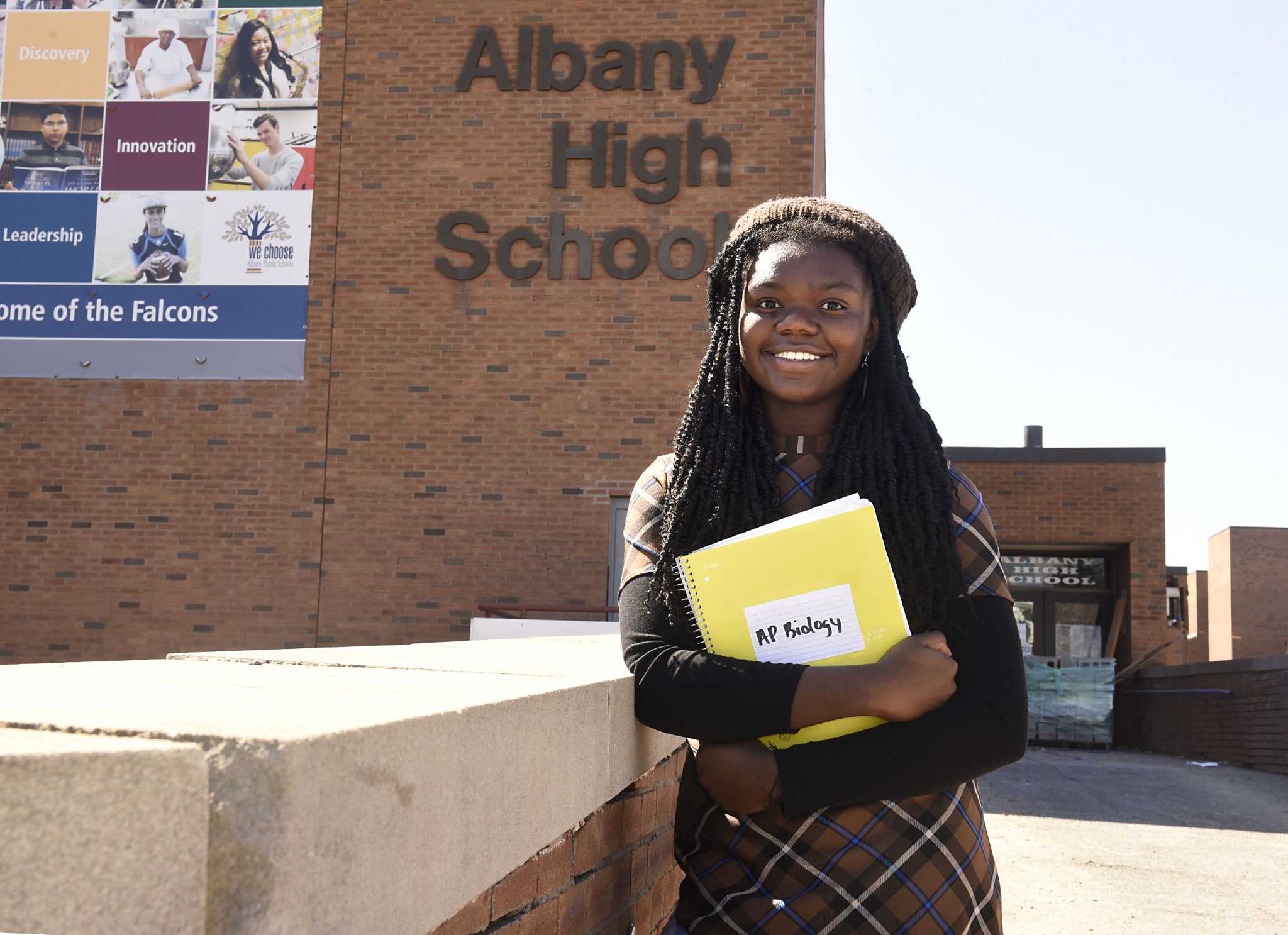 With humility and poise, Albany High's 2021 valedictorian shatters ...