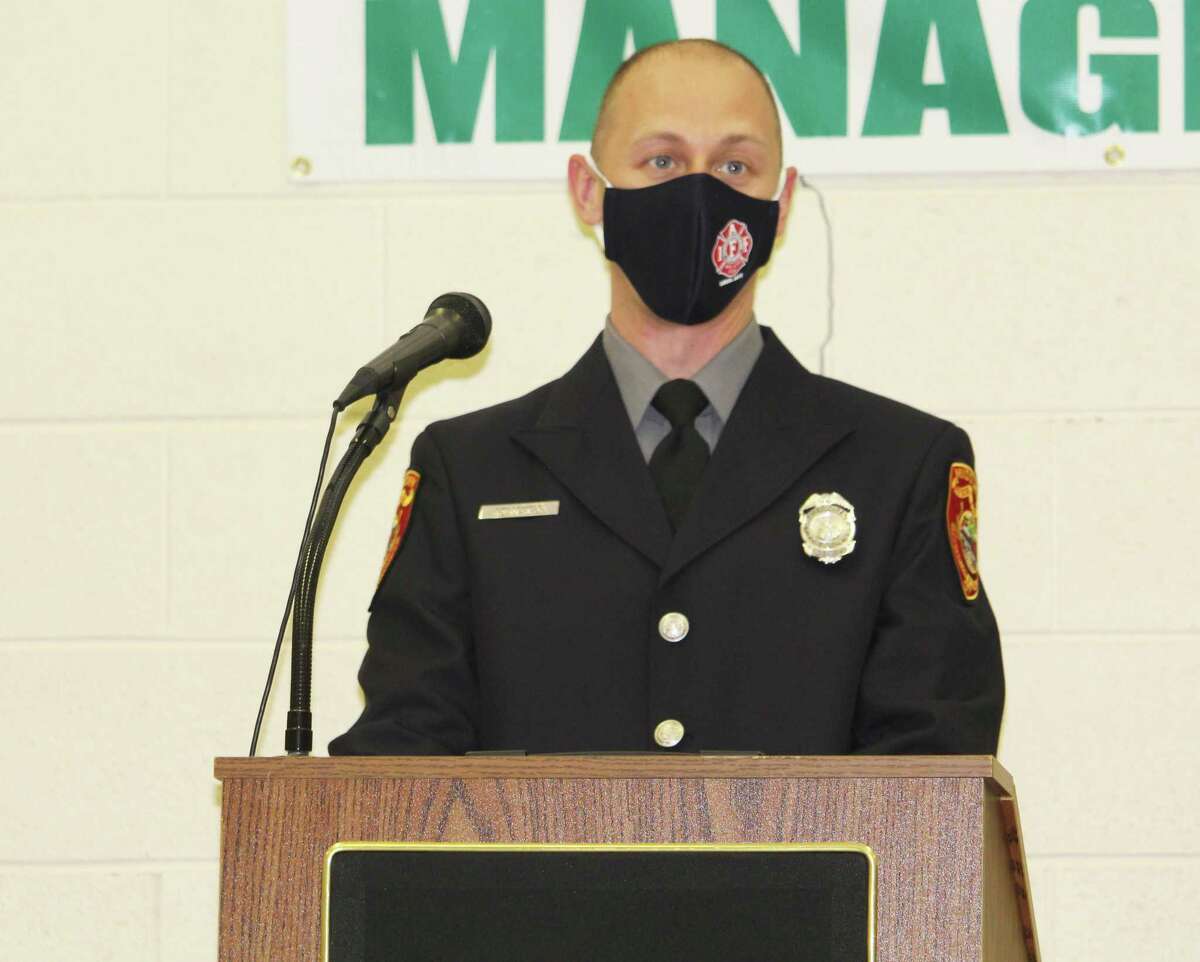 Middletown promotes 6 firefighters during COVID-delayed ceremony