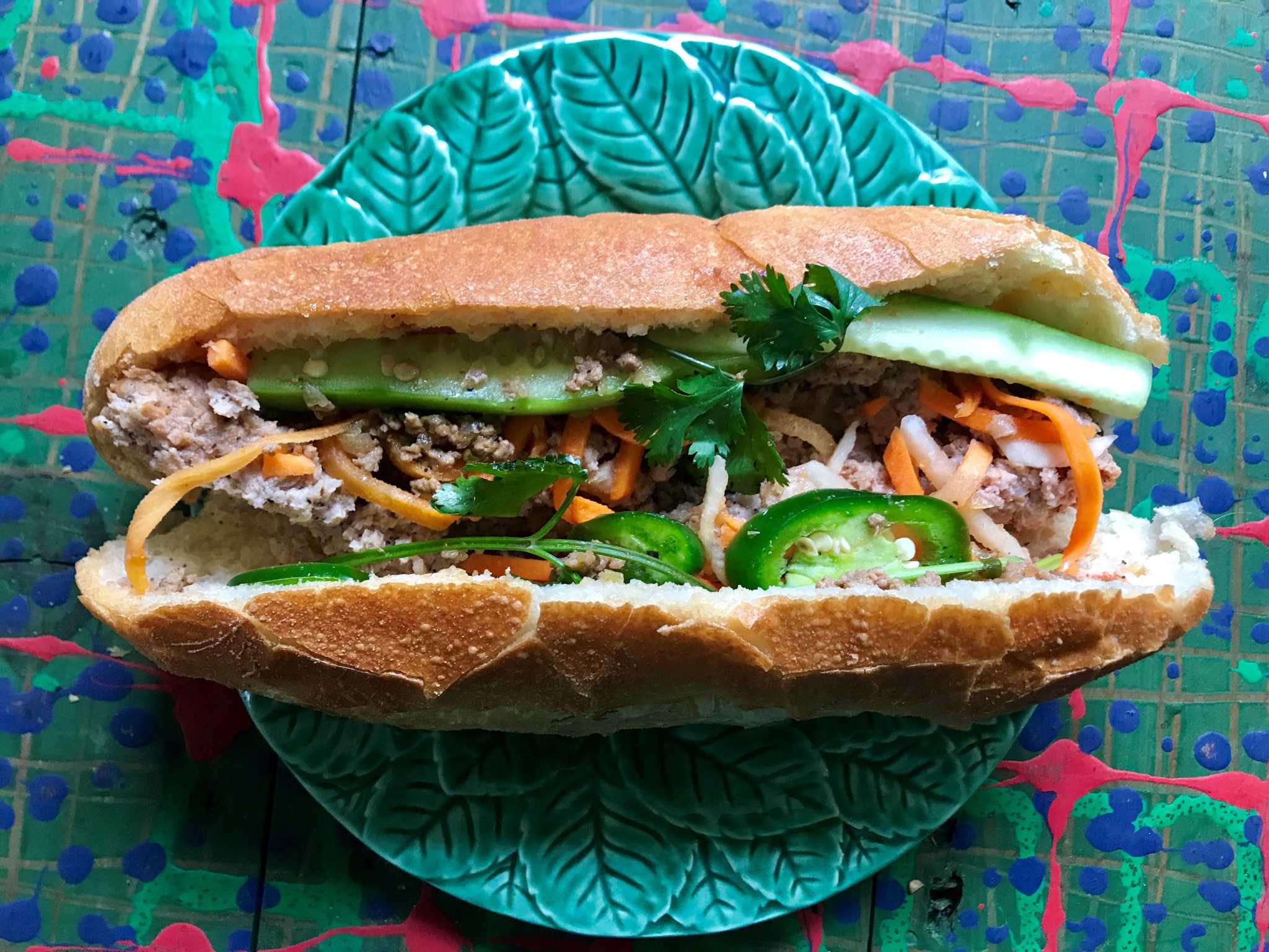 Alison Cook delights in banh mi with unexpected twist from Khang's in Alief