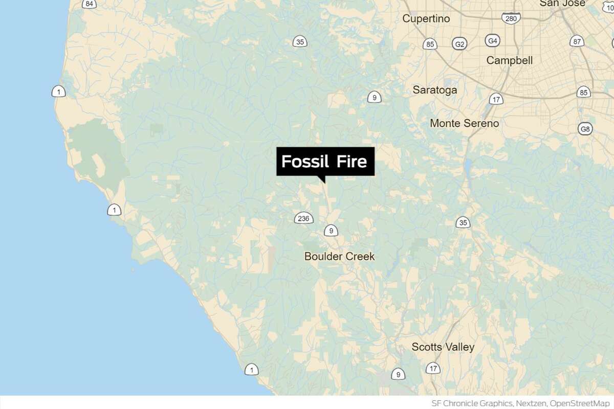 Wildfire breaks out in Santa Cruz County near last summer's monster CZU ...