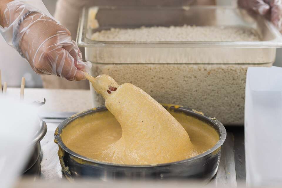 Disneyland’s fried pickle corn dog is taking the internet by storm ...