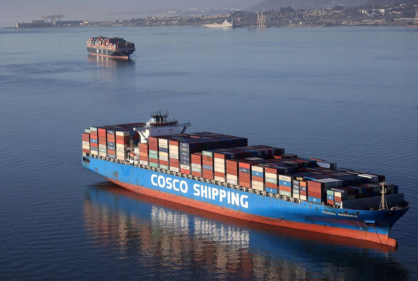 Forget highways, Bay Area’s biggest traffic jam right now is on the bay
