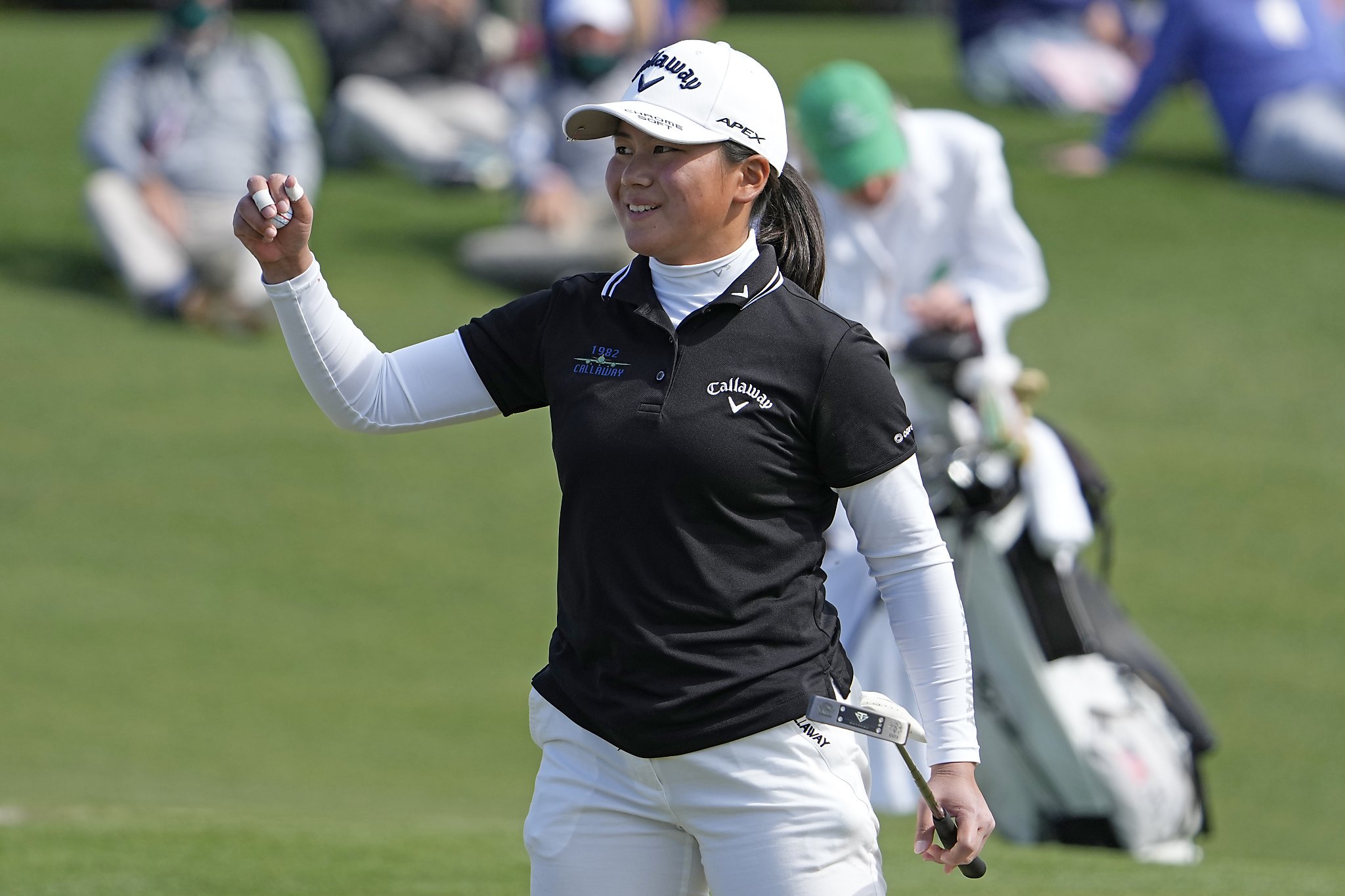 Tsubasa Kajitani overcomes chaos to win Augusta National Women’s Amateur