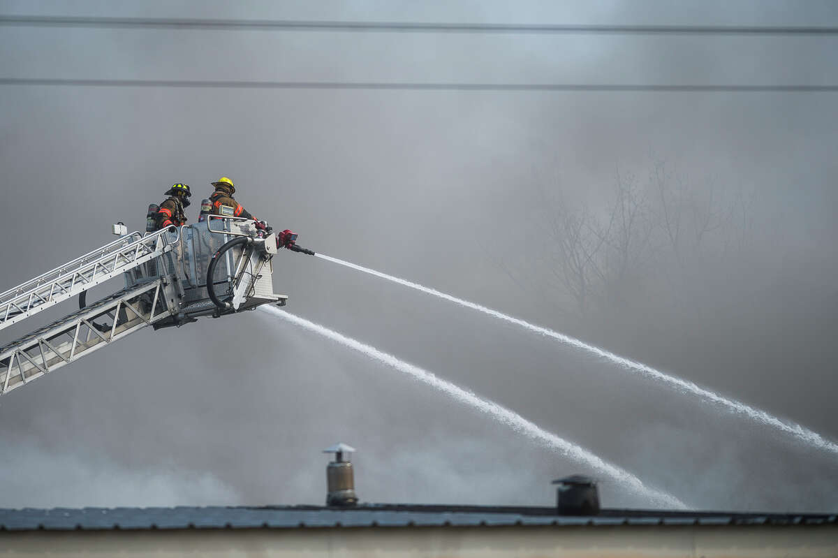 Scene cleared: Investigation continues into Midland Compounding fire