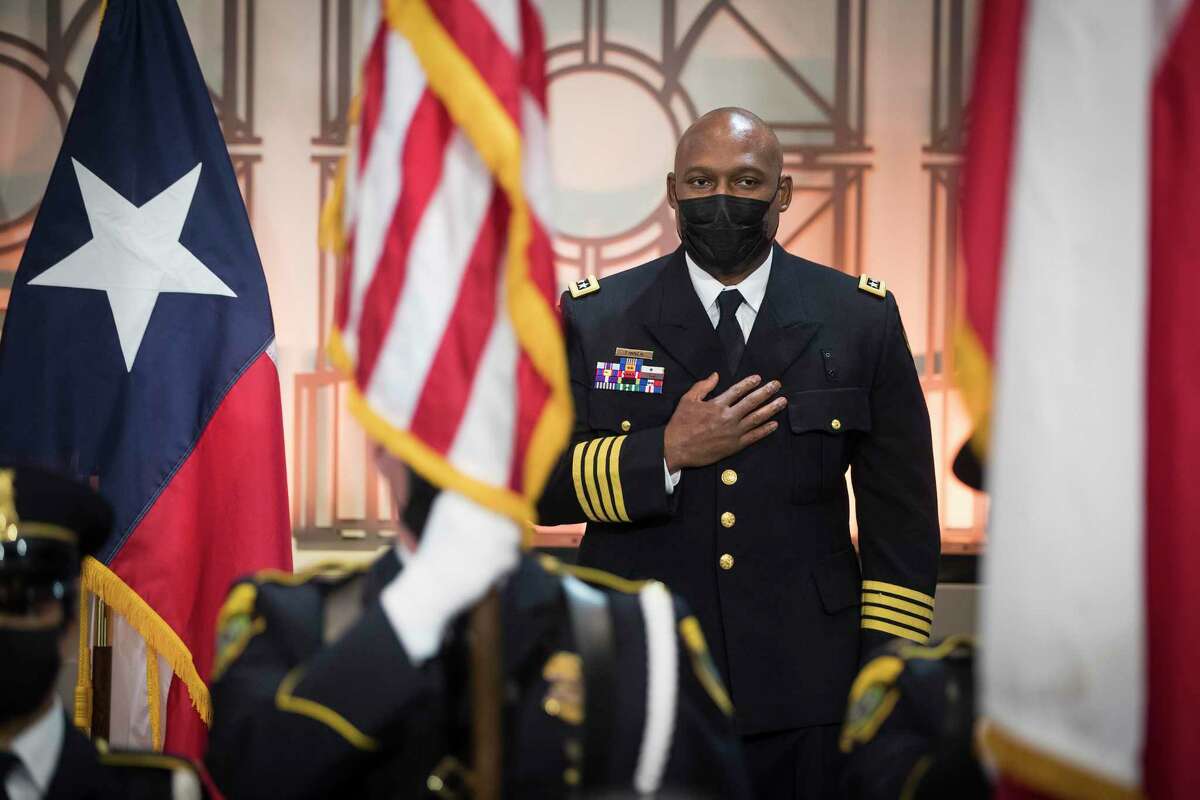 Troy Finner sworn in as Houston Police Department's new chief