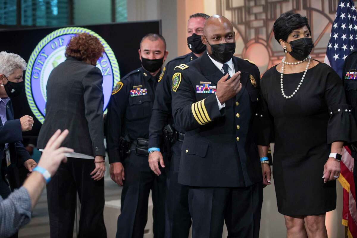 Troy Finner sworn in as Houston Police Department's new chief