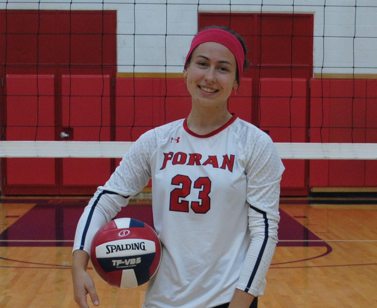 Foran’s Weissauer to play volleyball at Northern Vermont