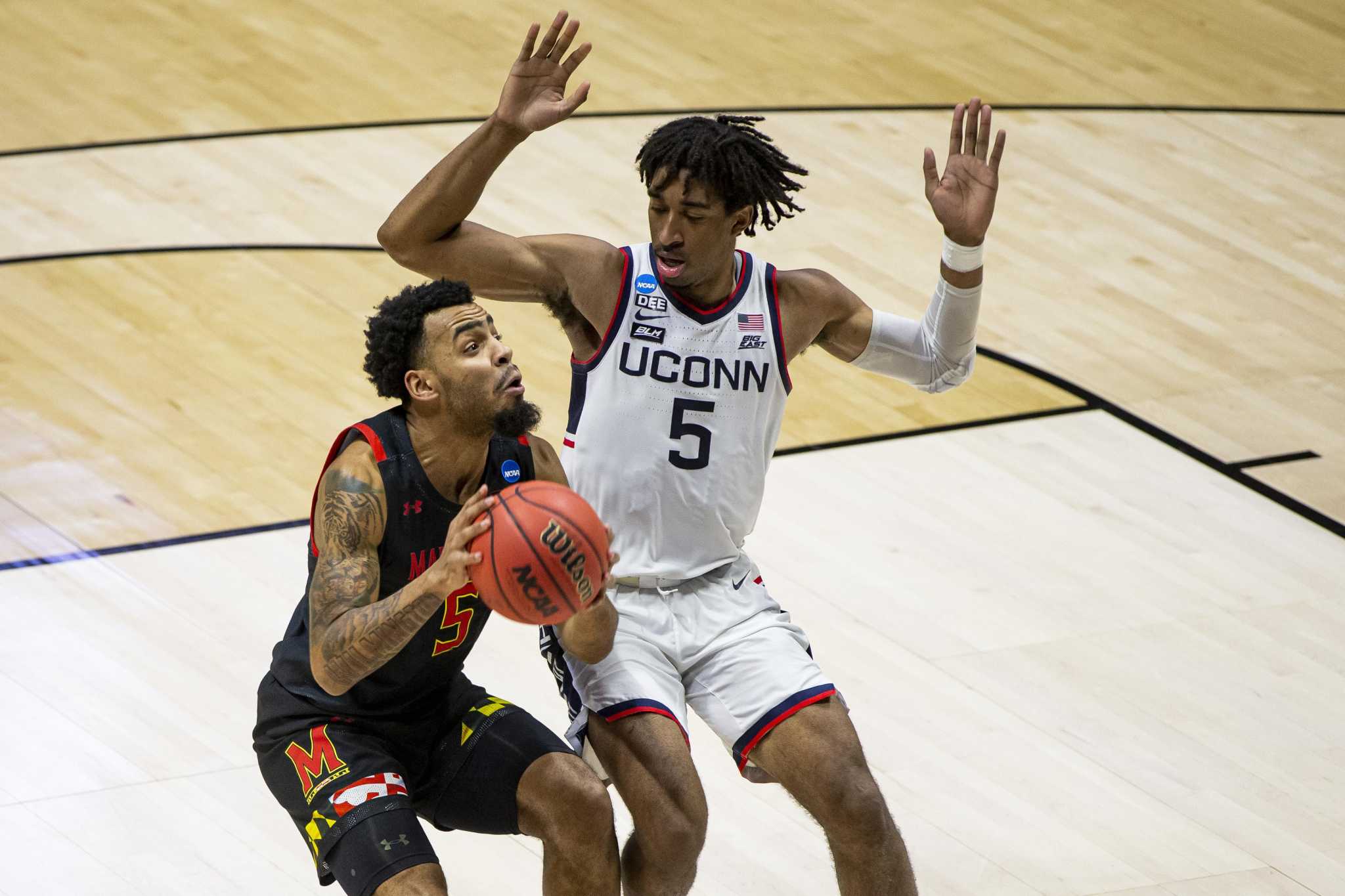 UConn’s Isaiah Whaley will return for a fifth season with the Huskies