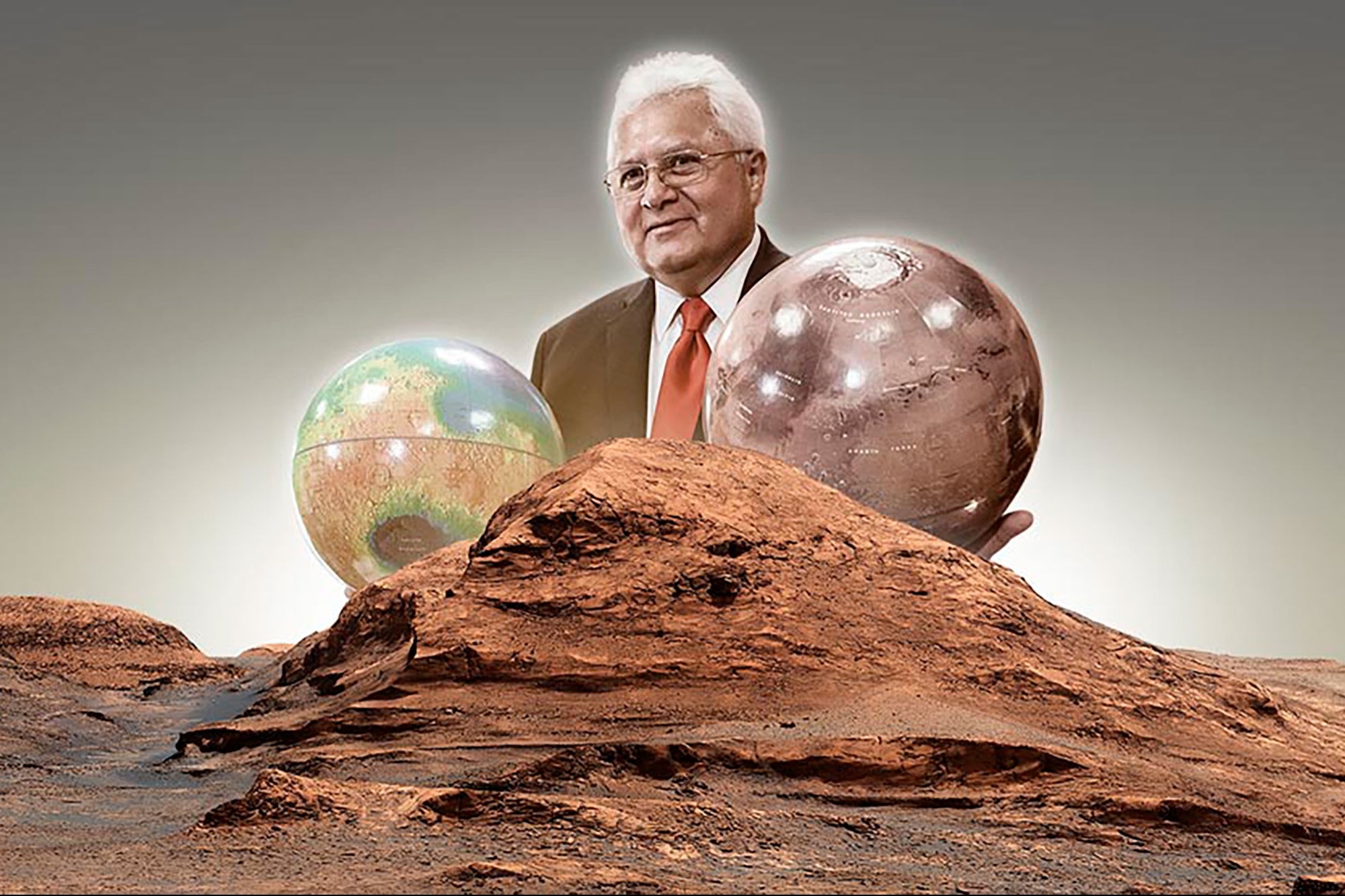 NASA names a mountain on Mars in tribute to Mexican scientist