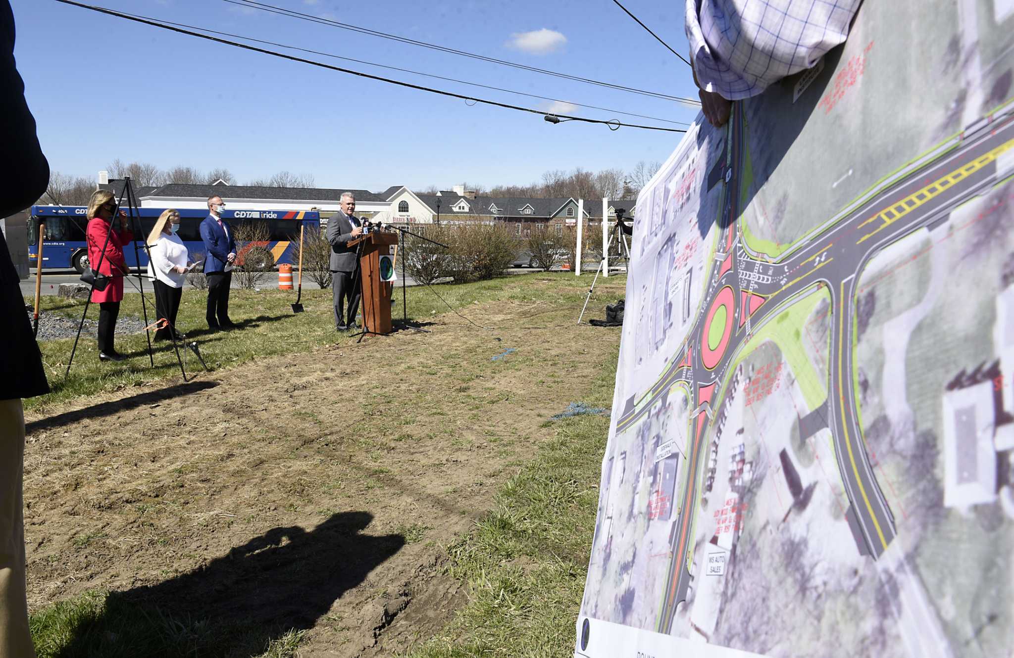 Photos: $9.6 million Route 4 project gets underway