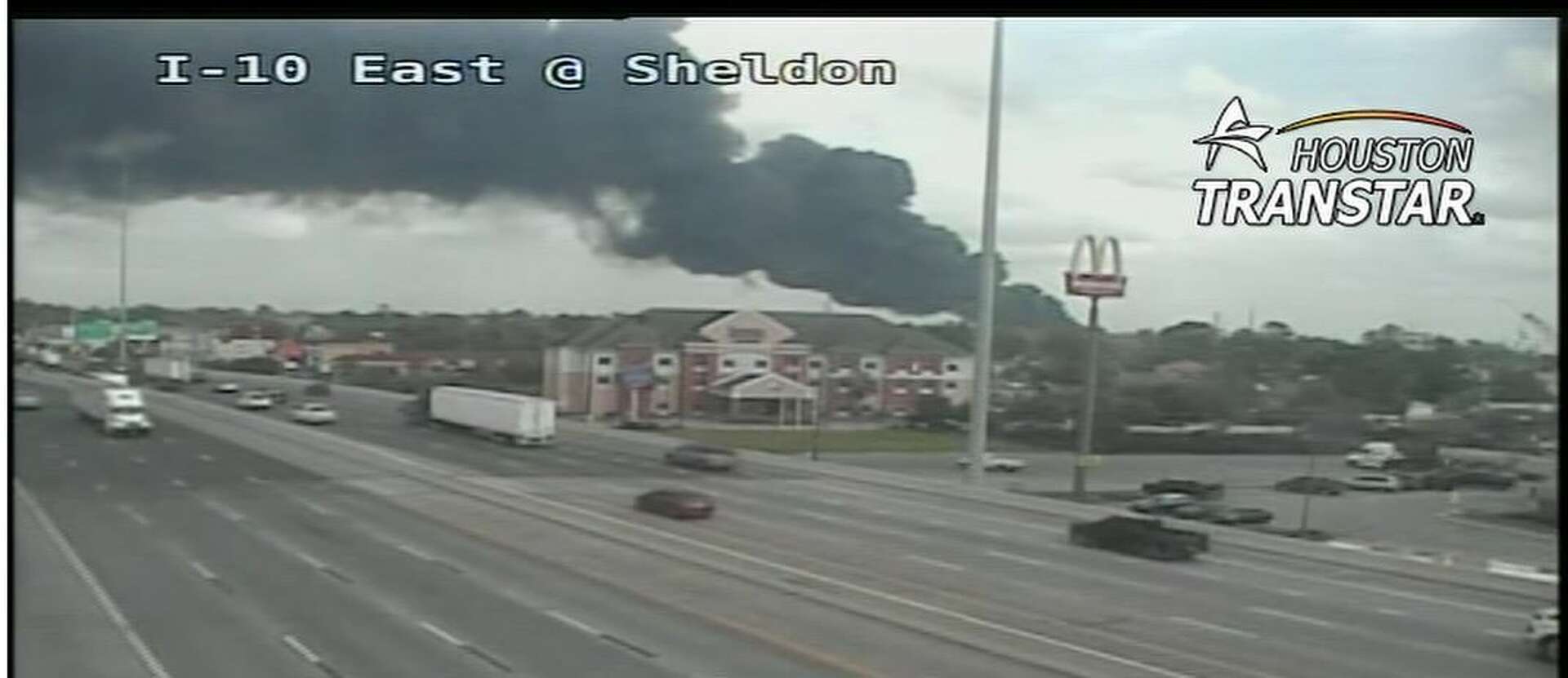 Channelview industrial fire, seen for miles, triggers massive emergency ...