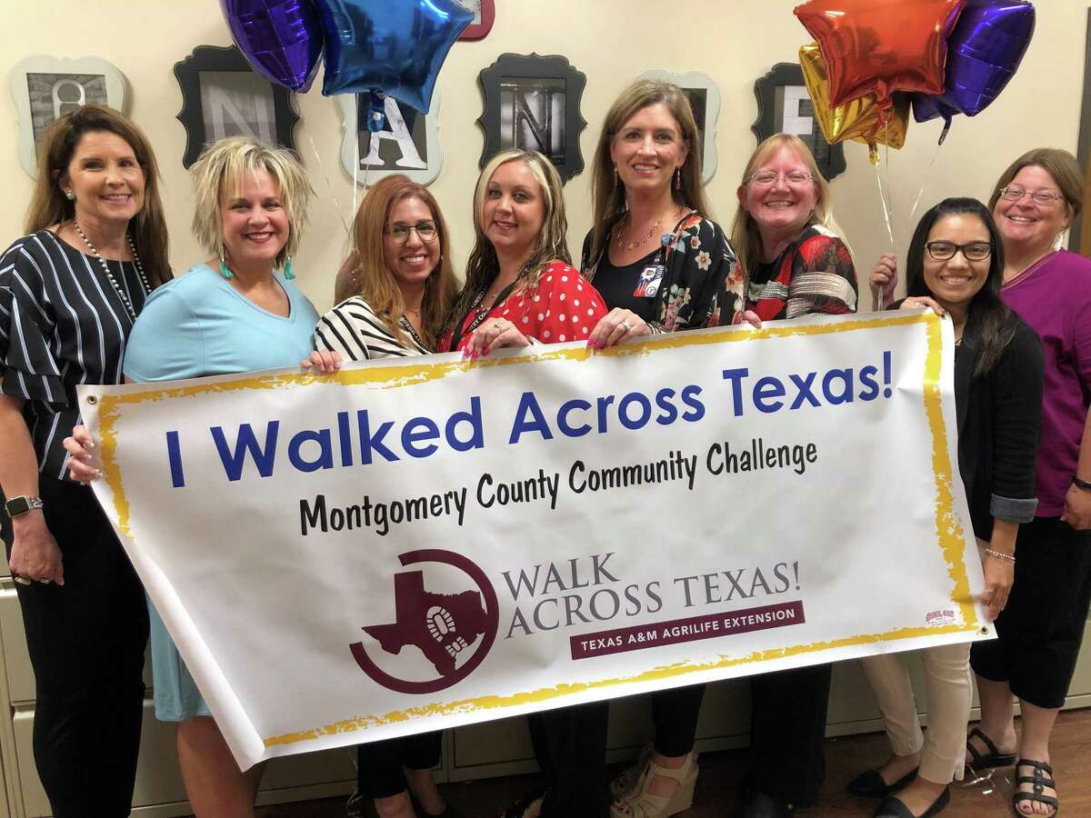 Walk Across Texas community challenge currently underway
