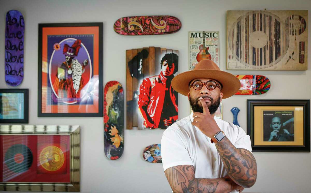 Sewing: Houston musician Ikechi Ojore used music as a panacea during ...