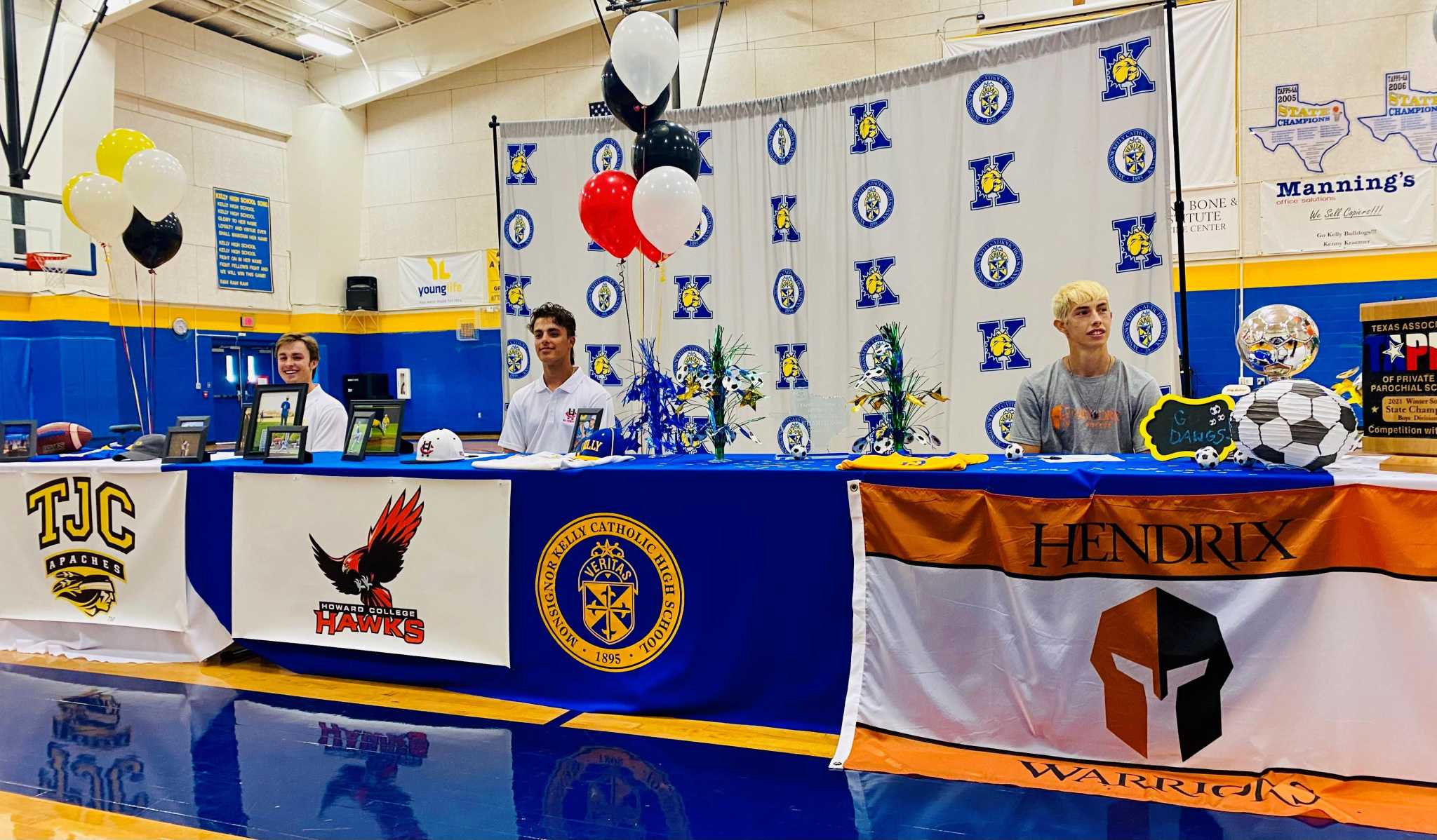 Sheldon brothers, Kelly soccer champion sign with college teams