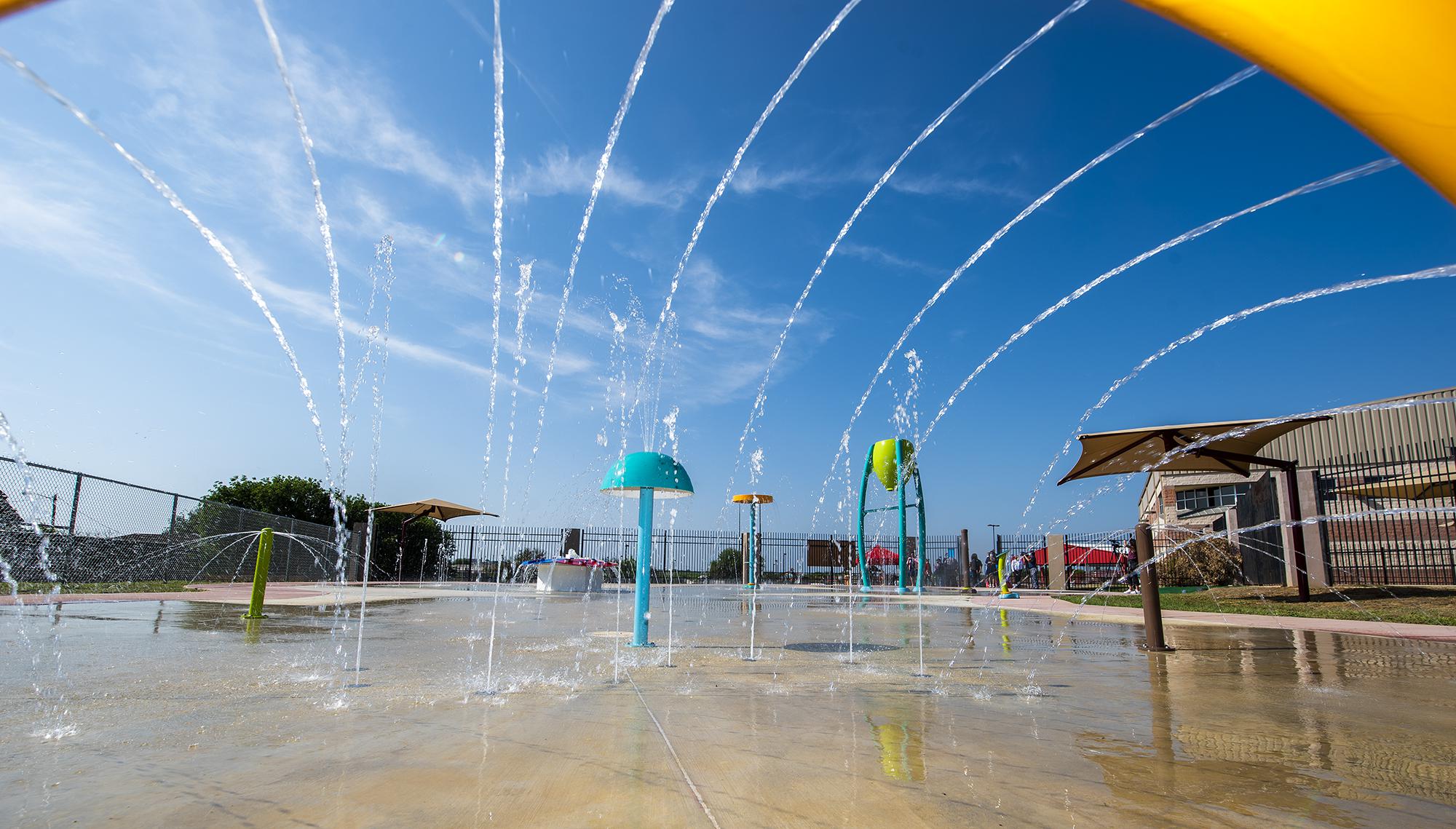 Laredo splash pads available throughout spring break