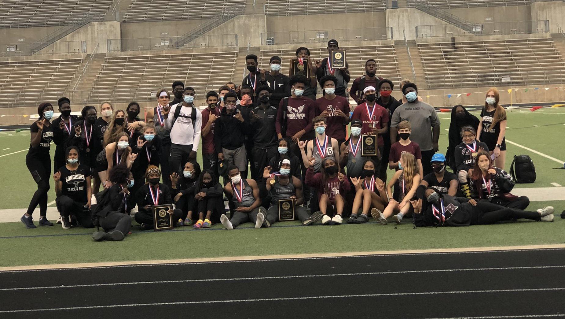 George Ranch, Marshall sweep district track titles