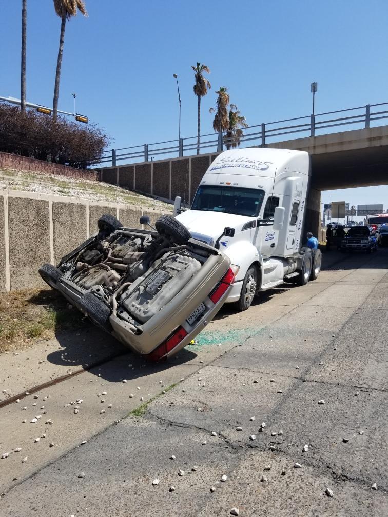 Two-vehicle crash leaves 1 in serious condition