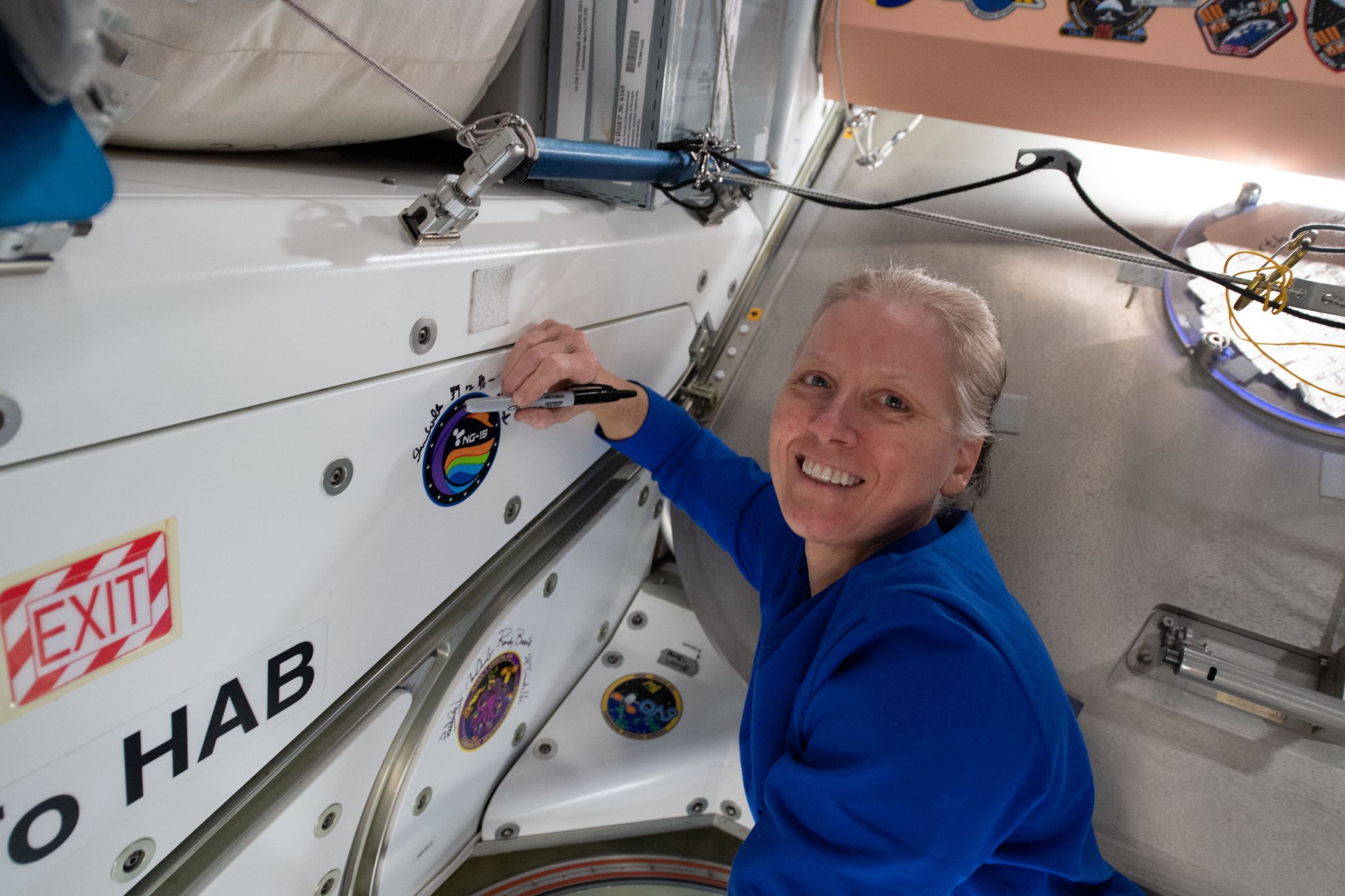 Houston-born astronaut commands International Space Station