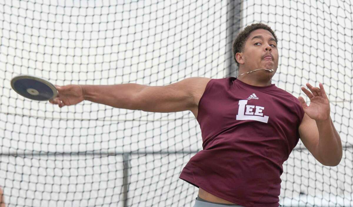 HS TRACK: Lee’s Acosta sweeps throw events at area meet