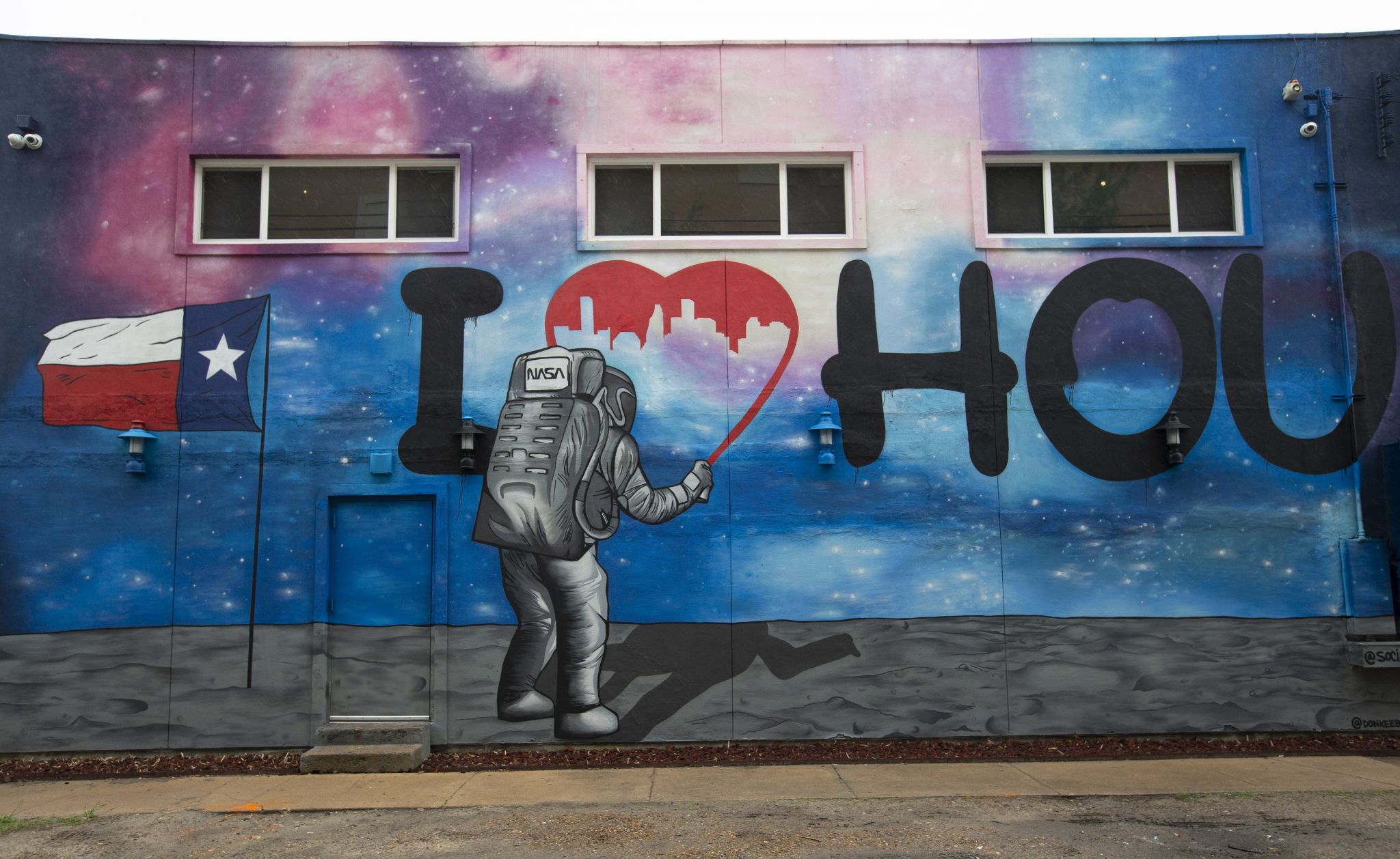 Houston Space Shuttle Graffiti