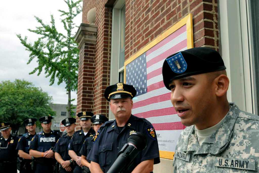 Iraq veteran returns to his old force