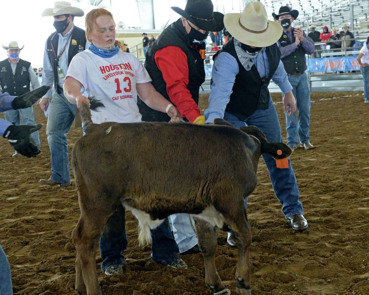 As show must go on, RodeoHouston calf scramble comes to Katy