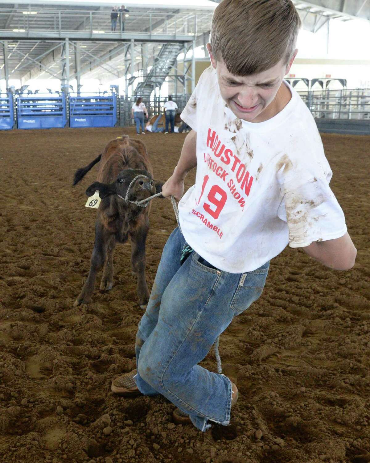 As show must go on, RodeoHouston calf scramble comes to Katy